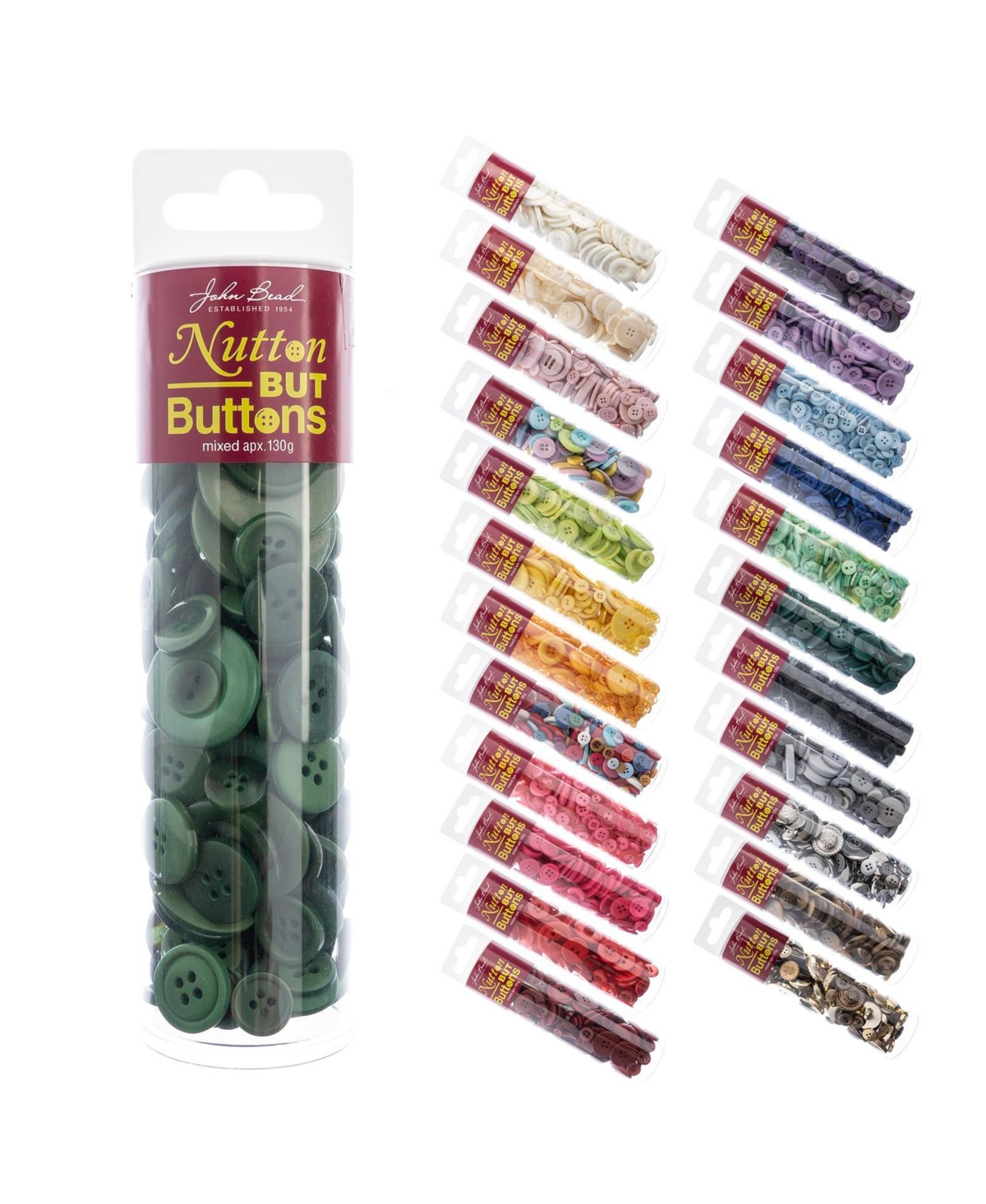 Click here for John Bead Nutton but Buttons Mixed Sizes for Diy C... prices