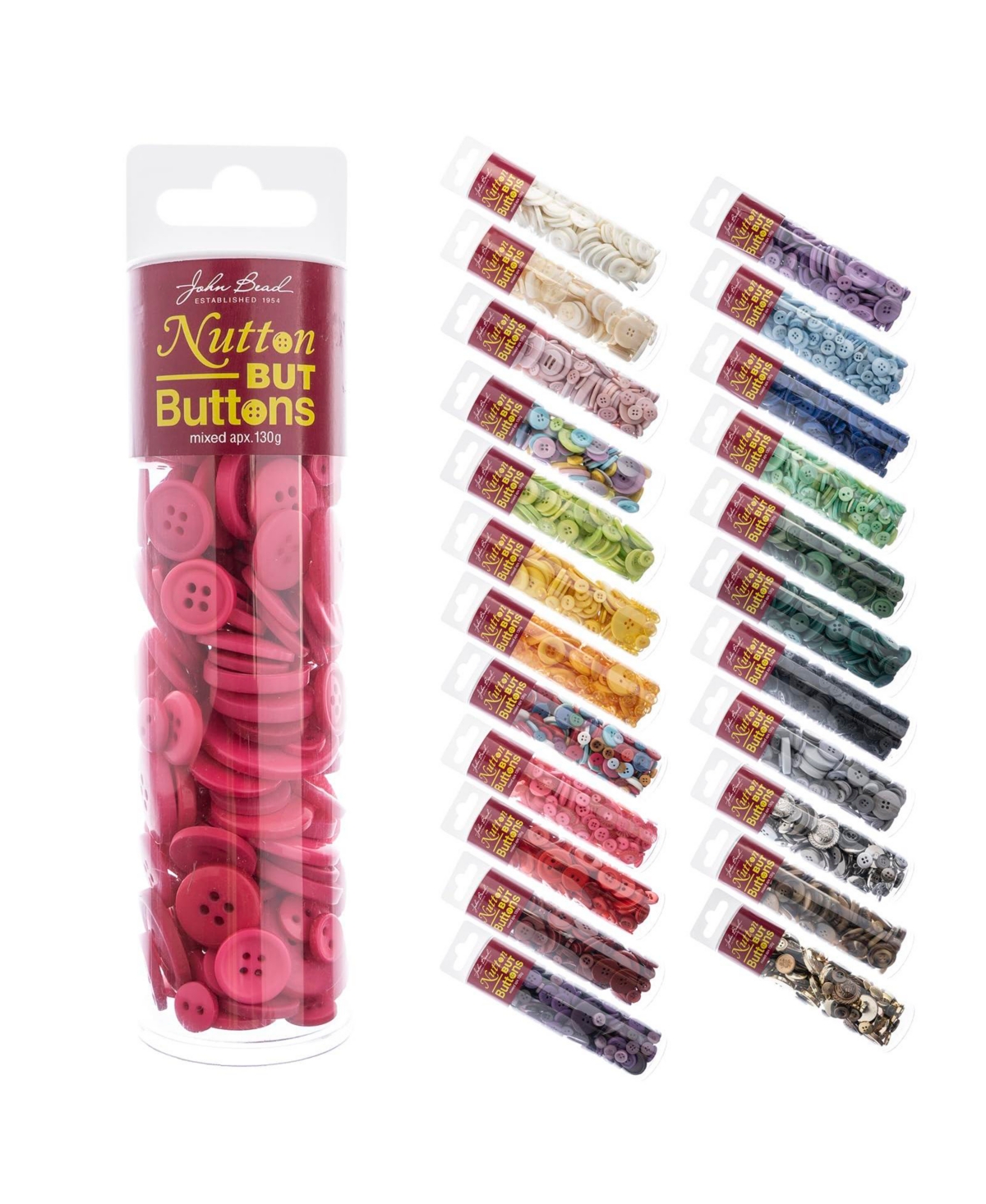 Click here for John Bead Nutton but Buttons Mixed Sizes for Diy C... prices