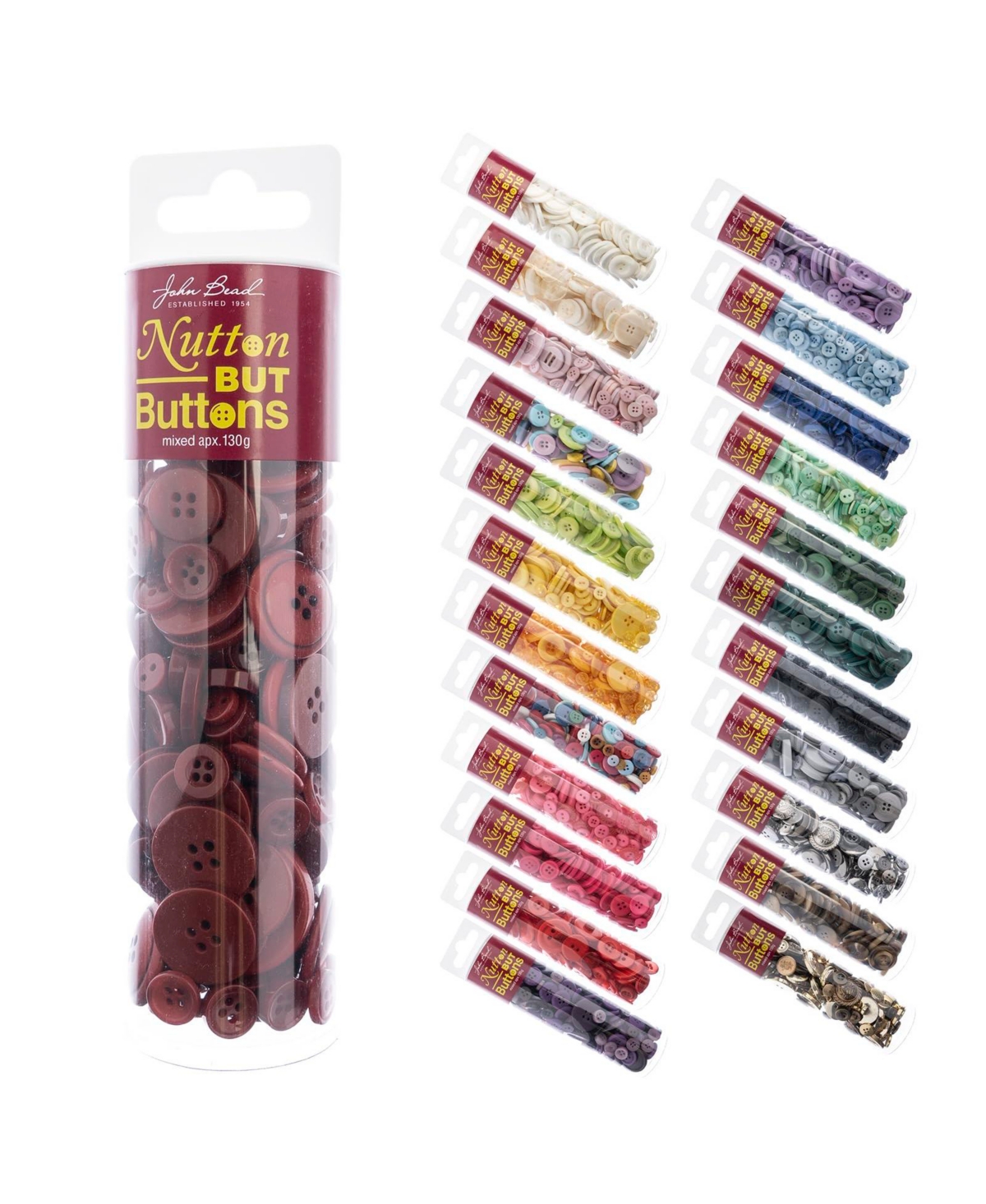 Click here for John Bead Nutton but Buttons Mixed Sizes for Diy C... prices