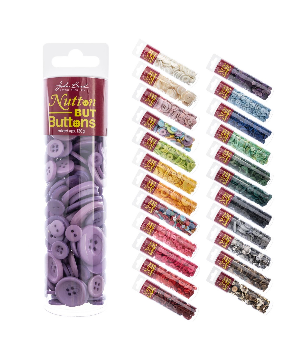 Click here for John Bead Nutton but Buttons Mixed Sizes for Diy C... prices