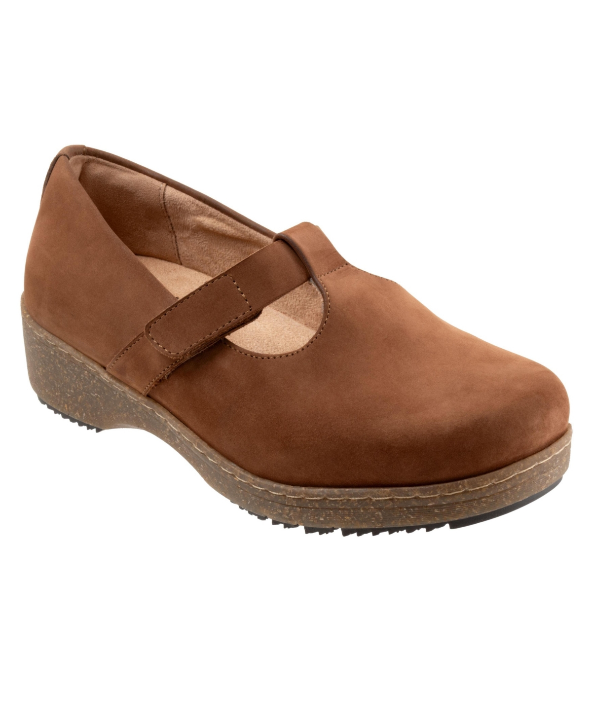 Click here for Softwalk Womens Atlanta Clog - Luggage nubuck prices