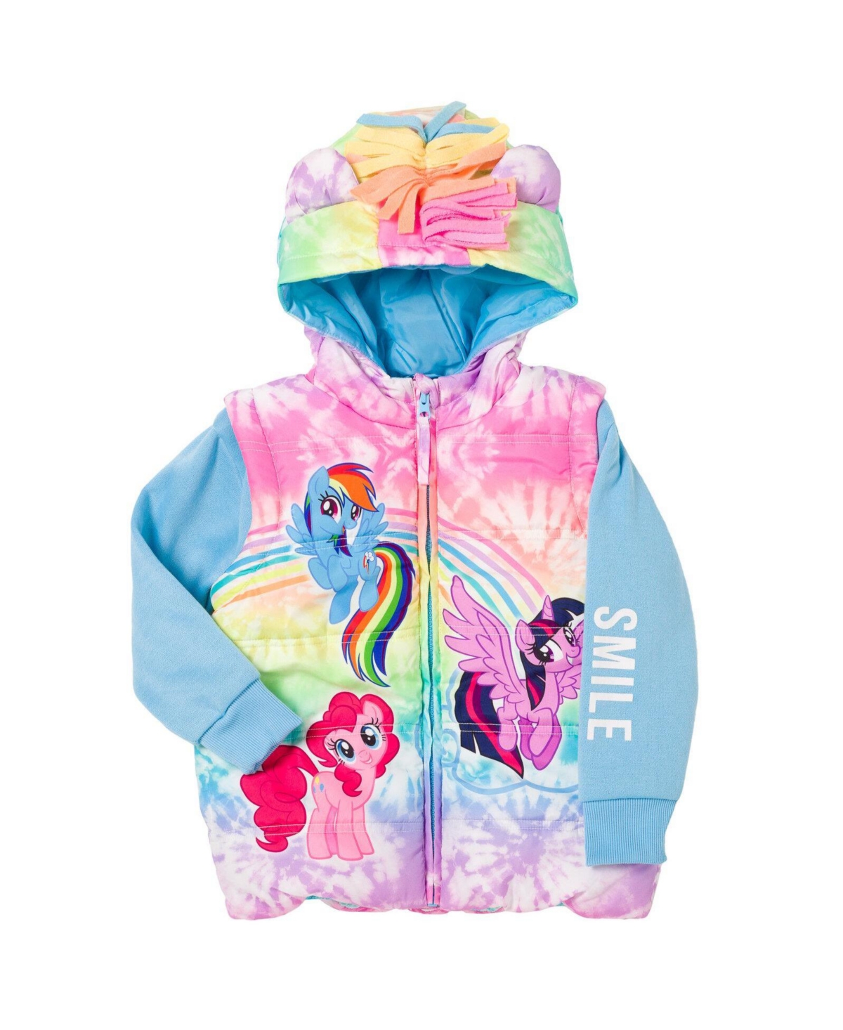 Click here for My Little Pony Girls Cosplay Hooded 2fer Jacket -... prices