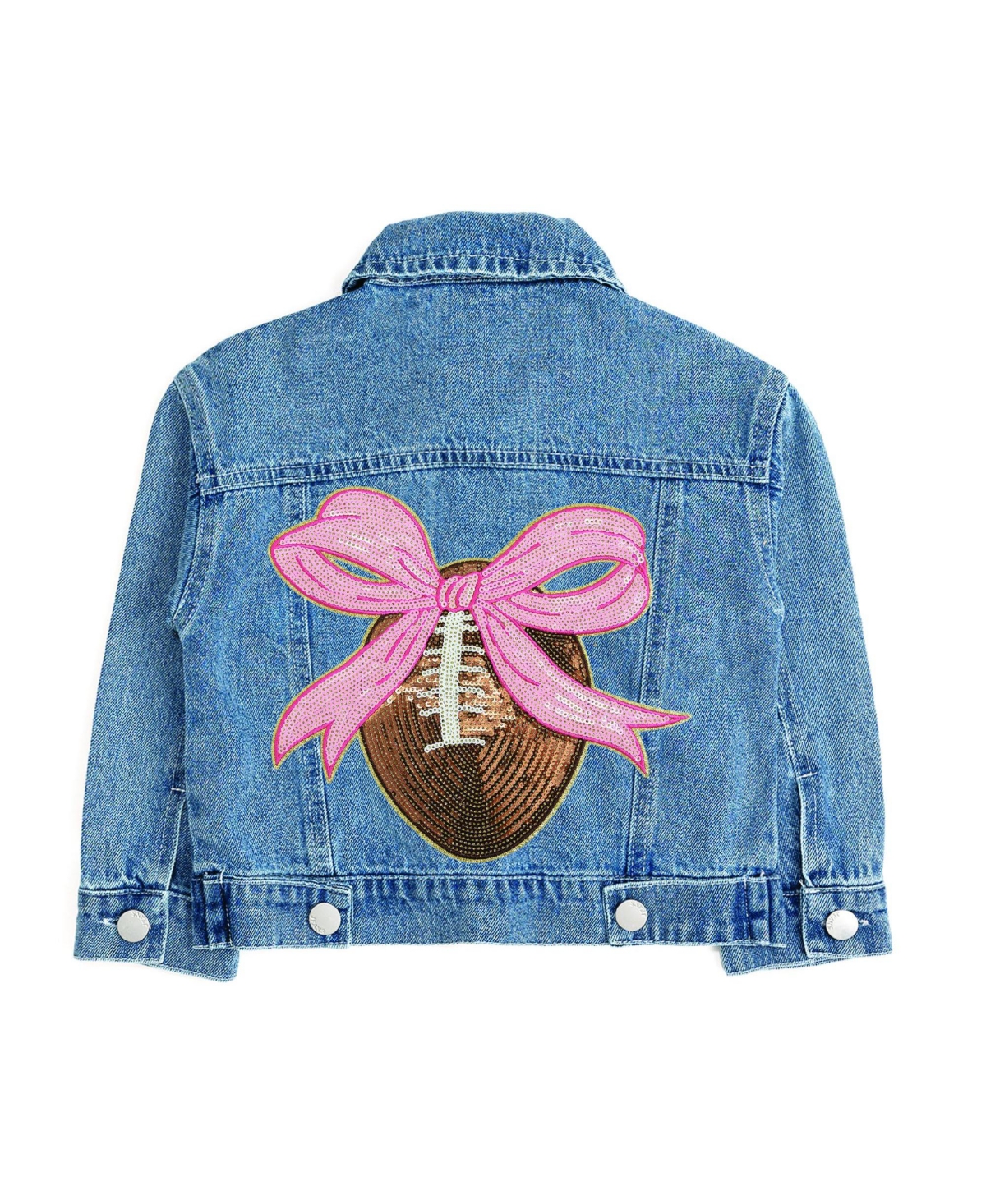 Click here for Sweet Wink Big Girls (10-12) Football Sequin Patch... prices
