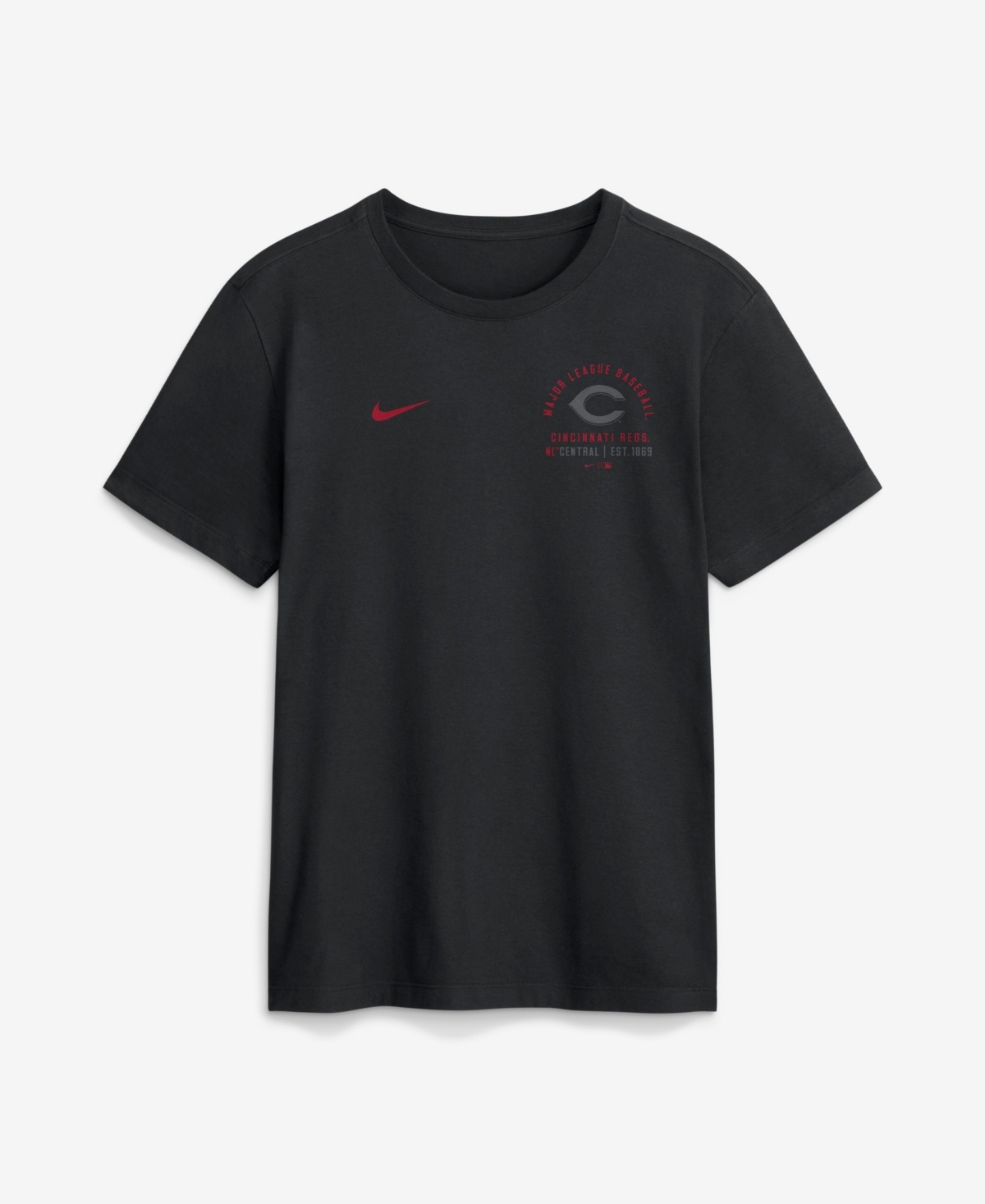 Click here for Nike Mens Black Cincinnati Reds Split Logo T-Shirt... prices