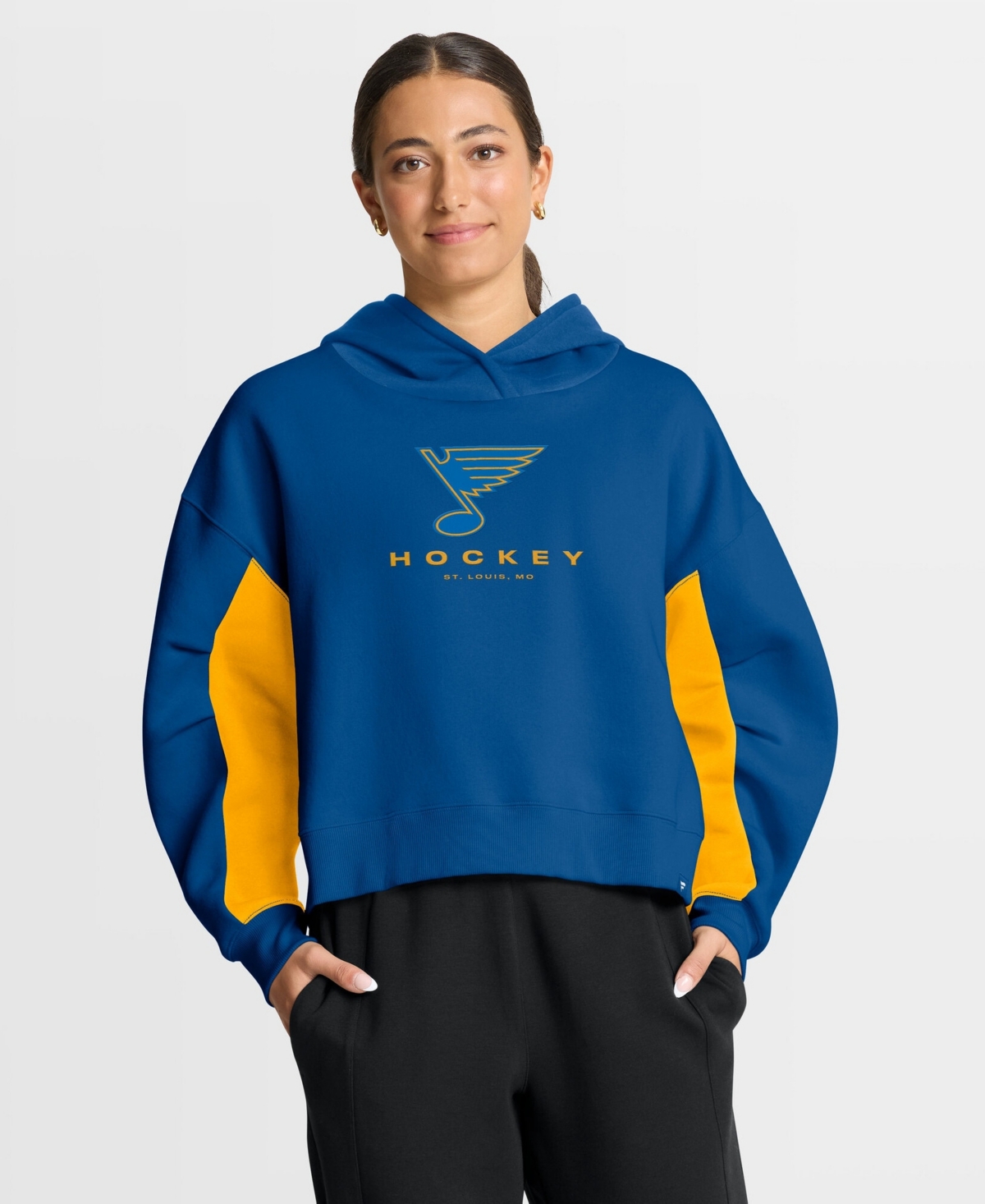 Click here for Fanatics Womens Blue St. Louis Blues Back Check Bo... prices