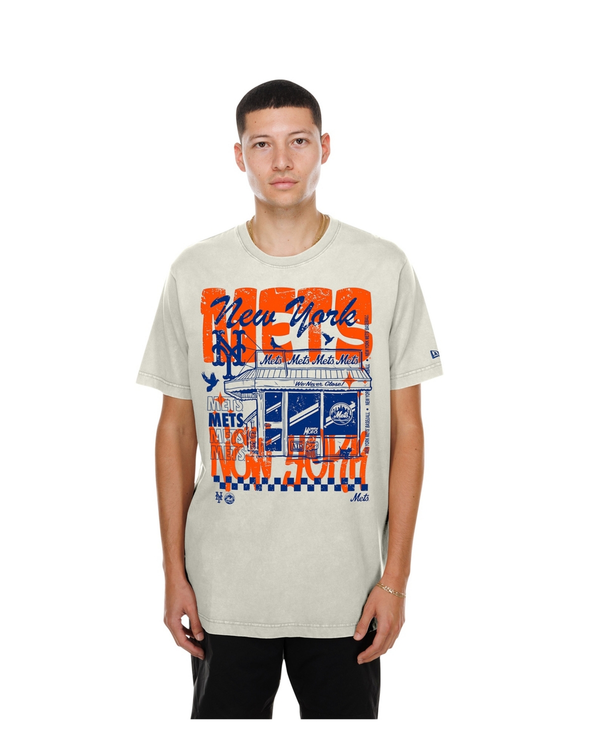 Click here for New Era Mens Cream New York Mets Injection Lifesty... prices