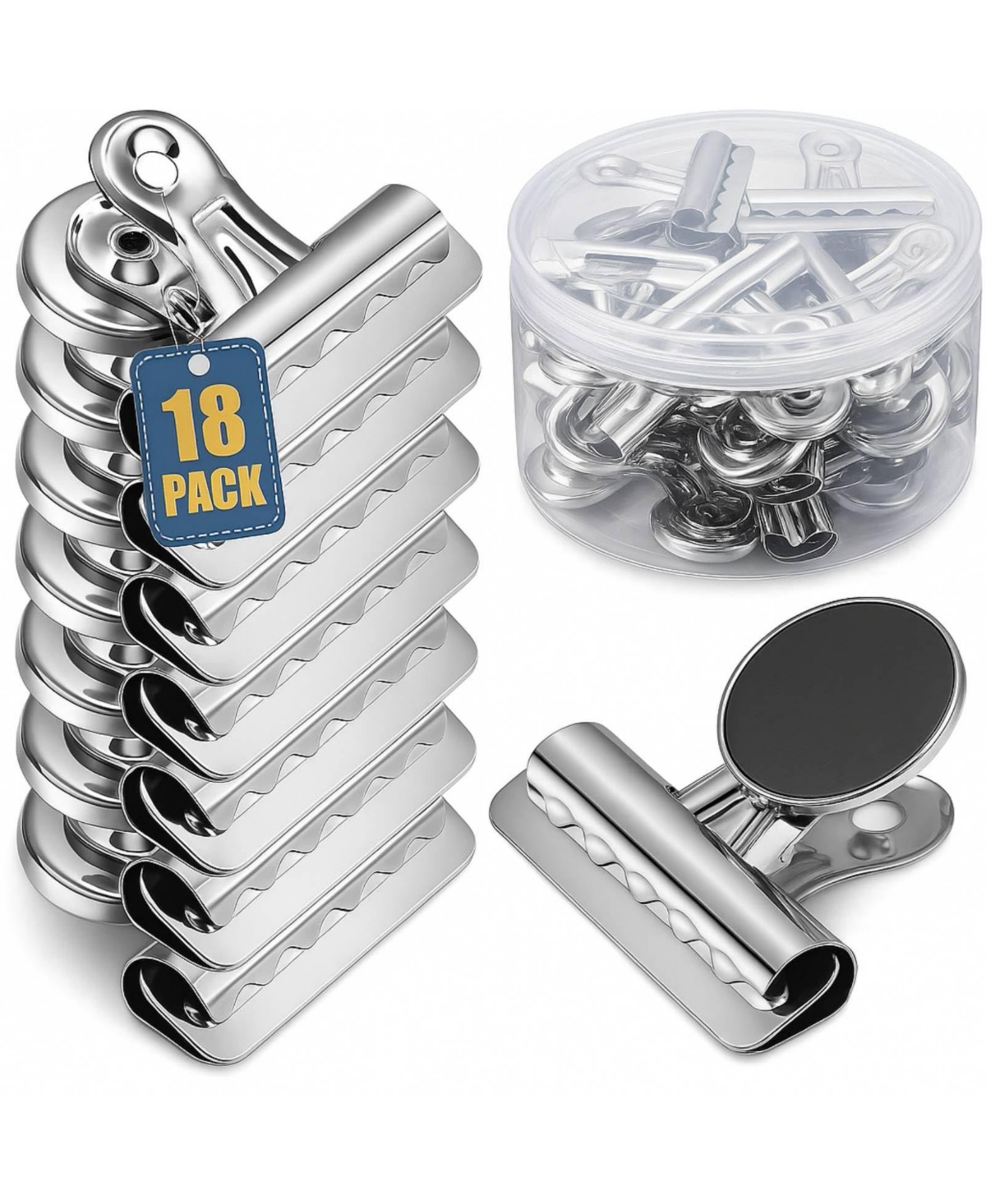 Click here for Danrong Pack Heavy Duty Metal Magnetic Clips With... prices