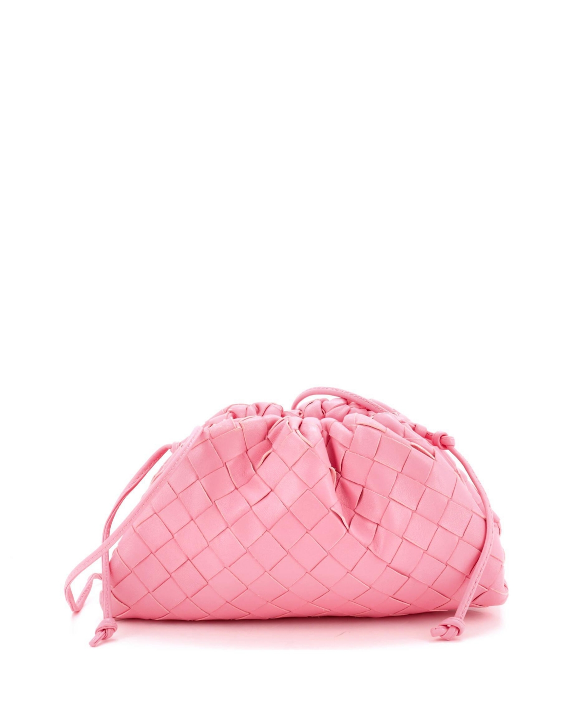 Click here for Pre-Owned Bottega Veneta Mini The Pouch Intrecciat... prices