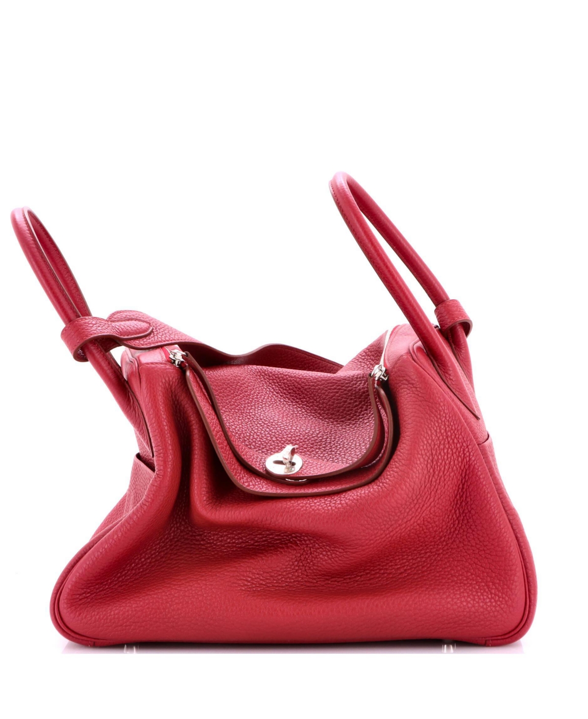 Click here for Pre-Owned HERMES 30 Lindy Bag Clemence - Brown prices