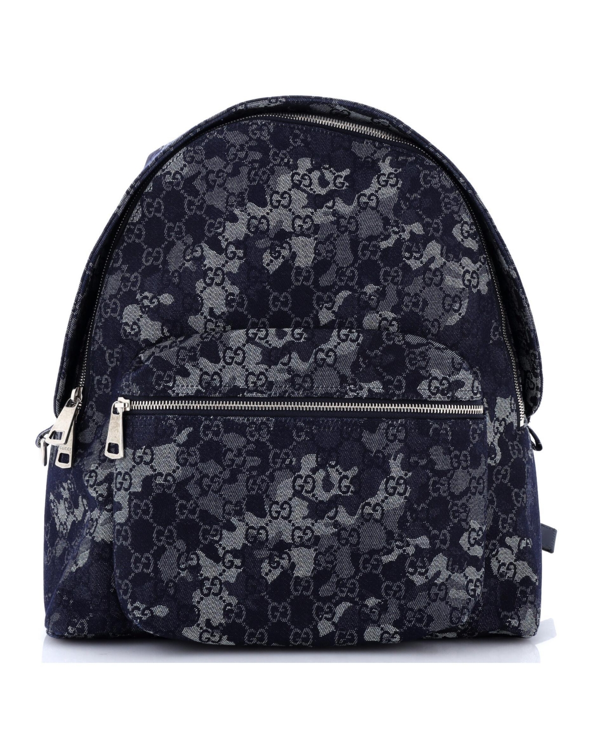 Click here for Pre-Owned Gucci Zip Front Pocket Backpack Camoufla... prices