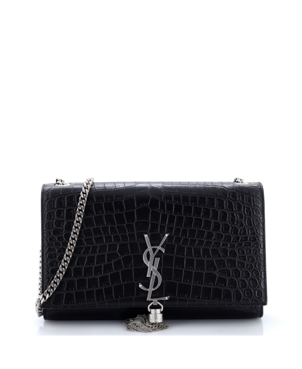 Click here for Pre-Owned Saint Laurent Medium Classic Monogram Ta... prices