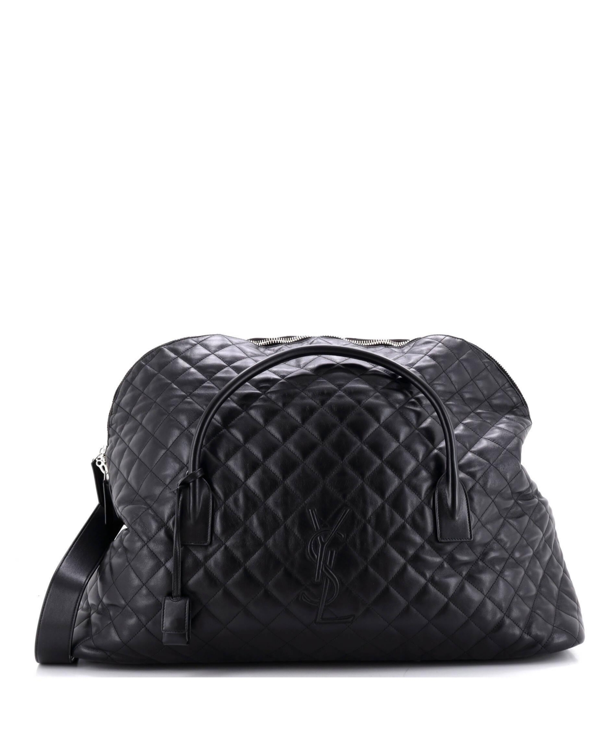 Click here for Pre-Owned Saint Laurent Es Giant Travel Bag Quilte... prices