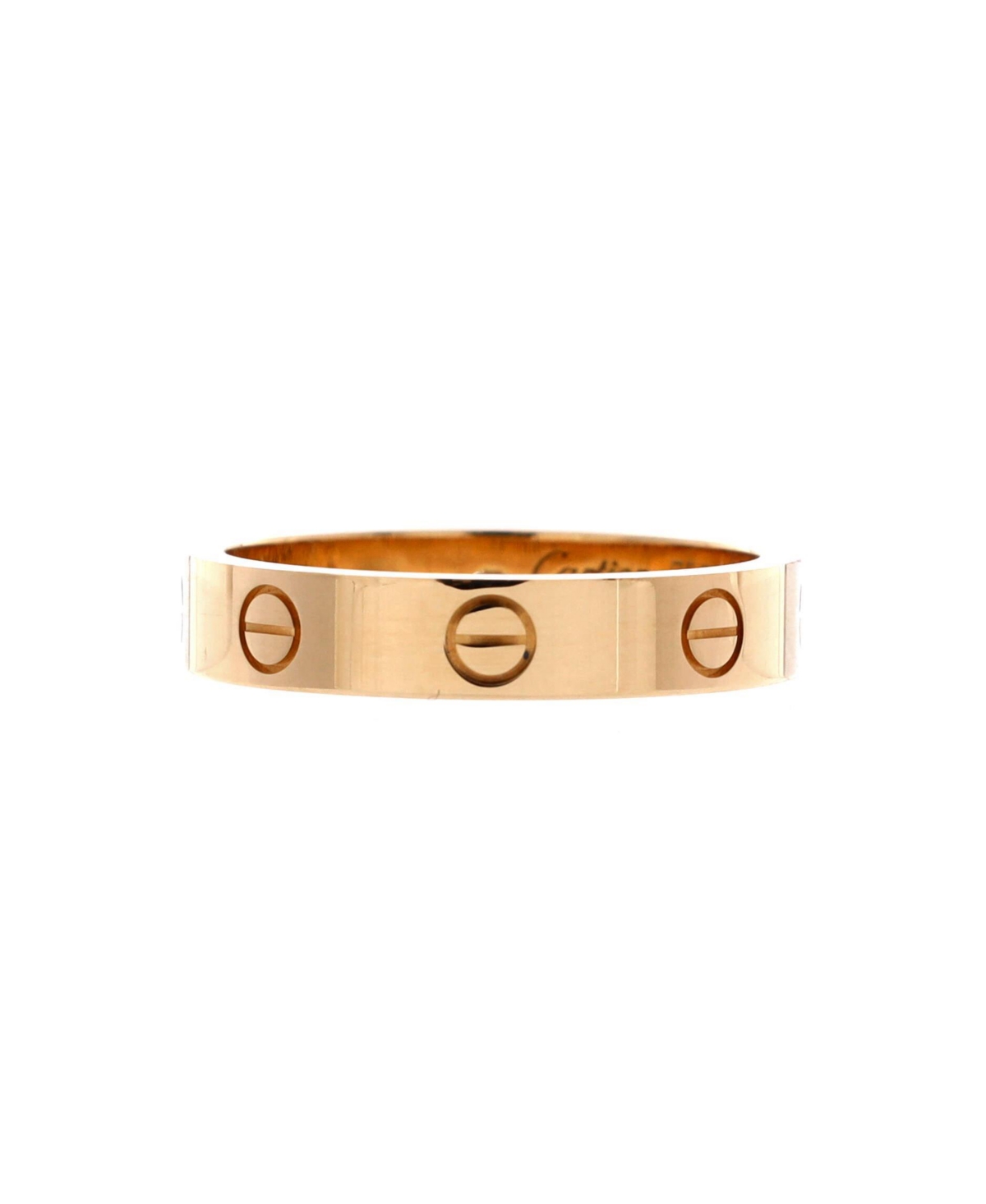 Click here for Pre-Owned Cartier Love Wedding Band 1 Diamond Ring... prices