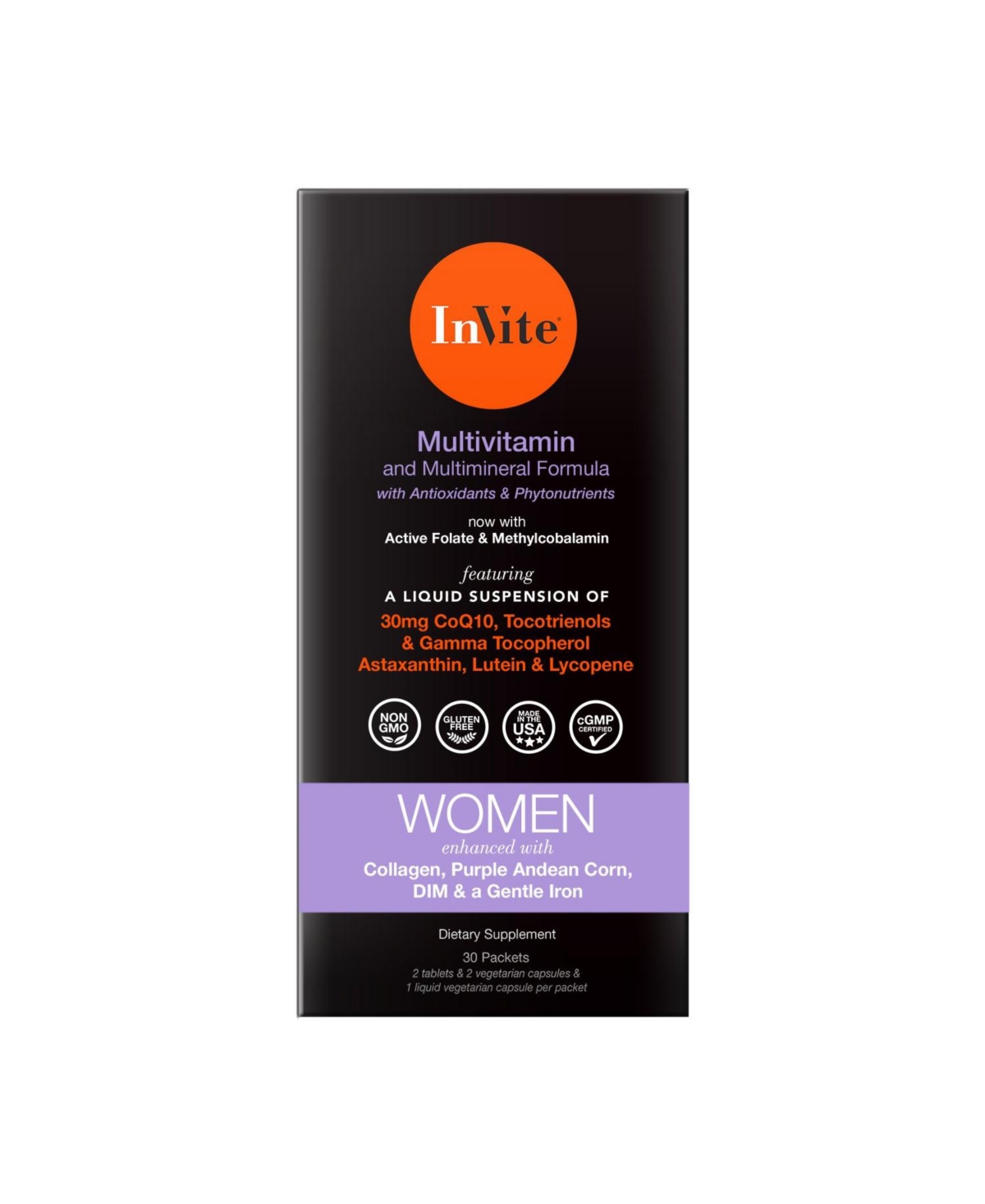Click here for InviteHealth Womens Multivitamin 30 Day VitaPak Re... prices