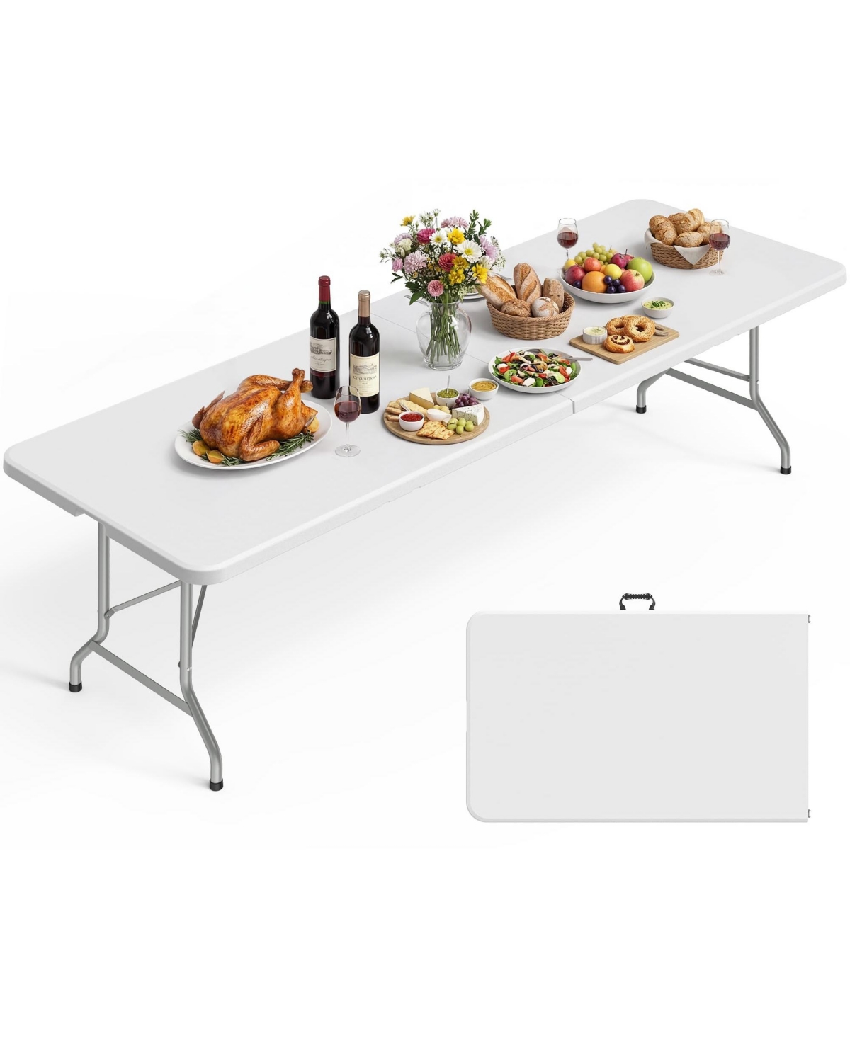 Click here for Piscifun Folding Table Reinforced Portable Quick S... prices