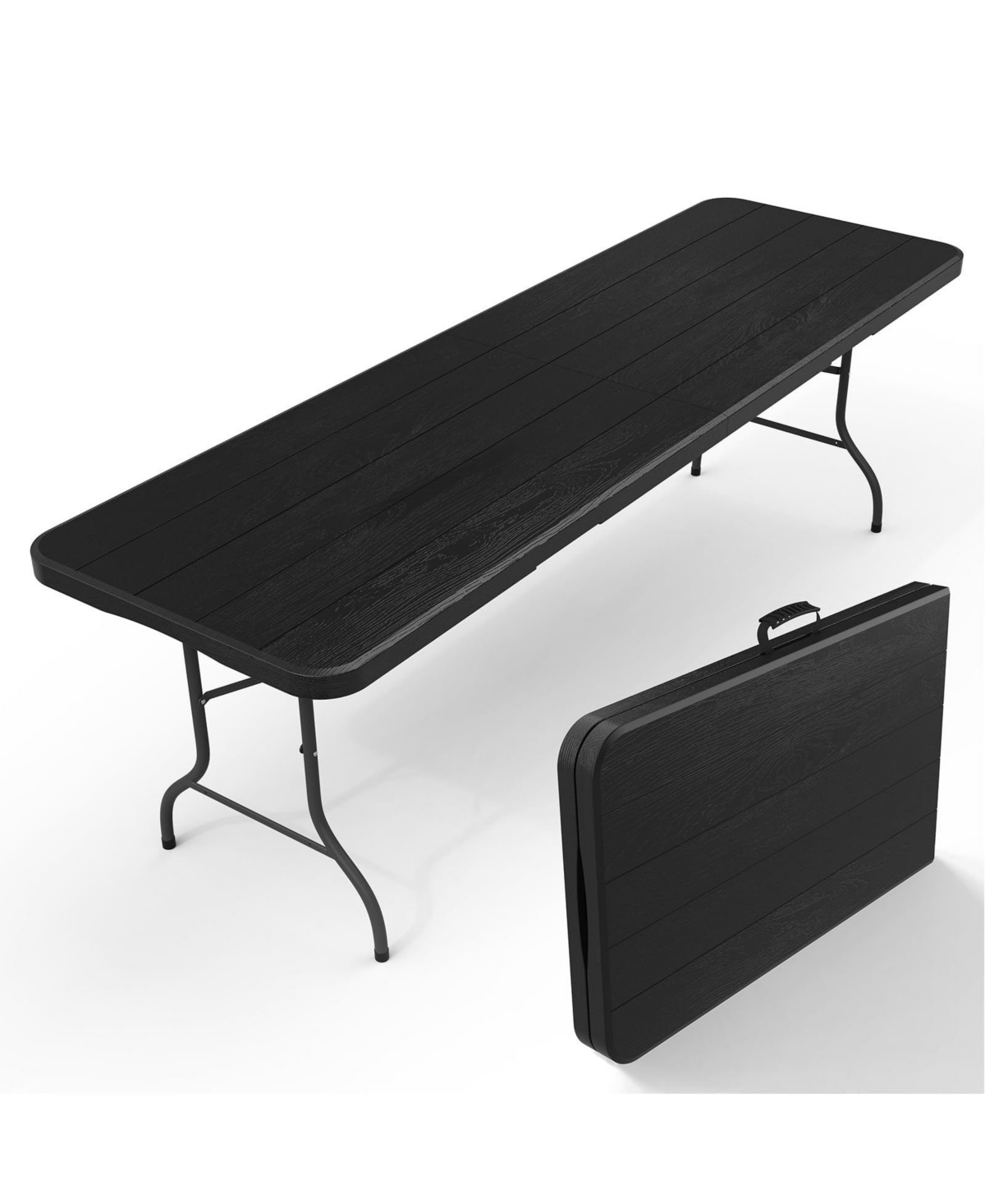 Click here for Piscifun Portable Folding Table Heavy Duty Wood Gr... prices