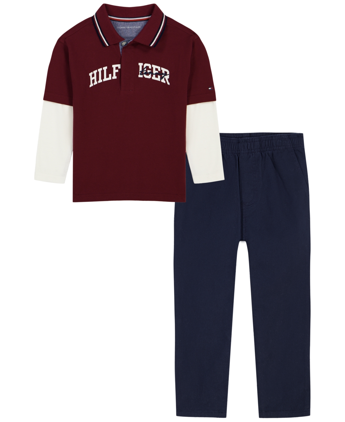 Click here for Tommy Hilfiger Toddler Boys 2T-5T Long-Sleeve Top... prices