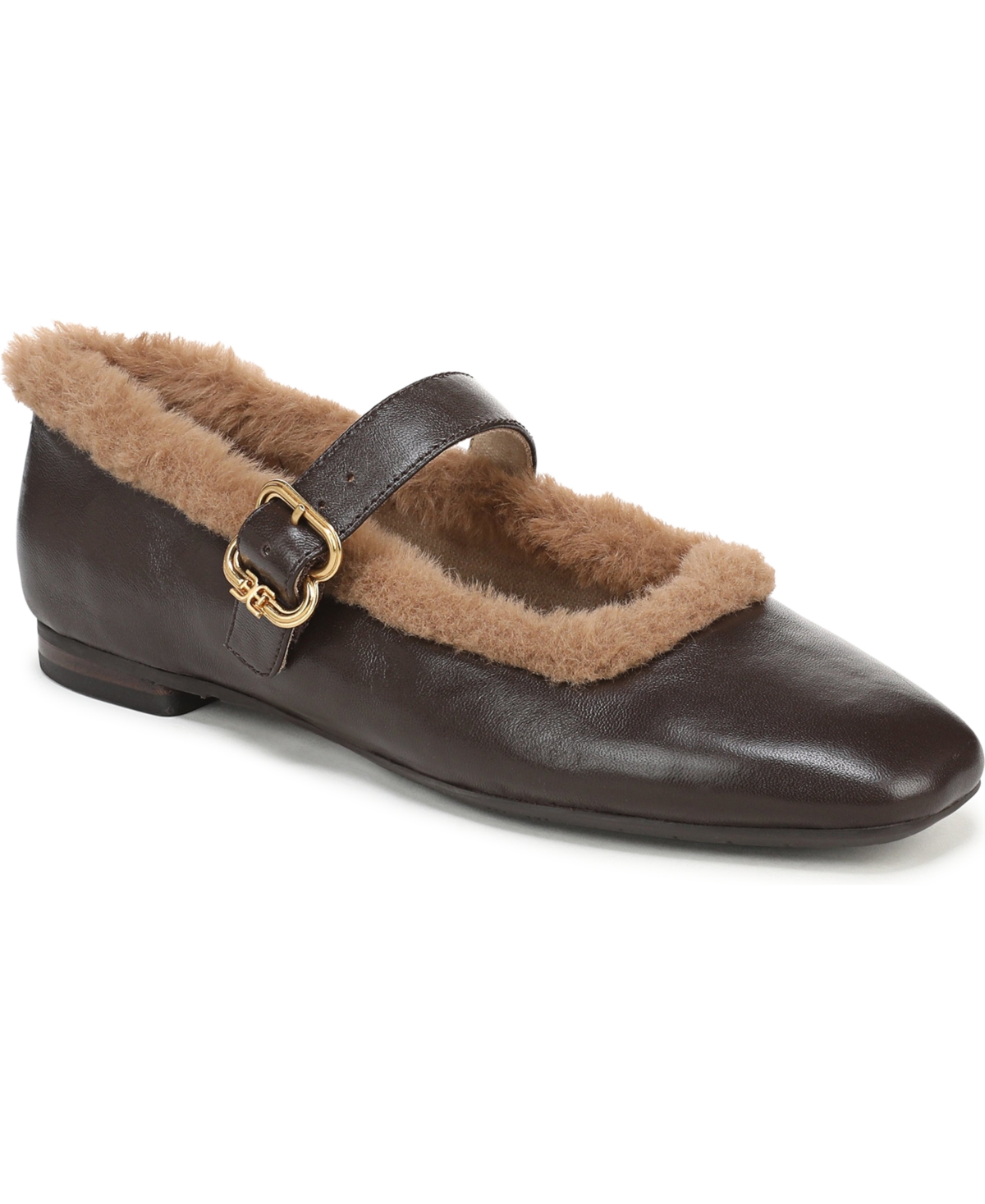 Click here for Sam Edelman Womens Michaela Fur Mary Jane Flats -... prices
