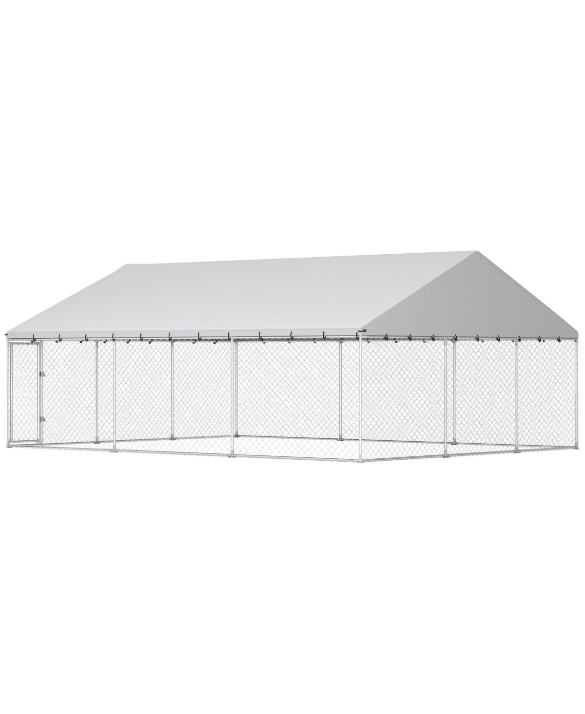 Click here for Ruie Extra Large Chain Link Outdoor Dog Run with W... prices