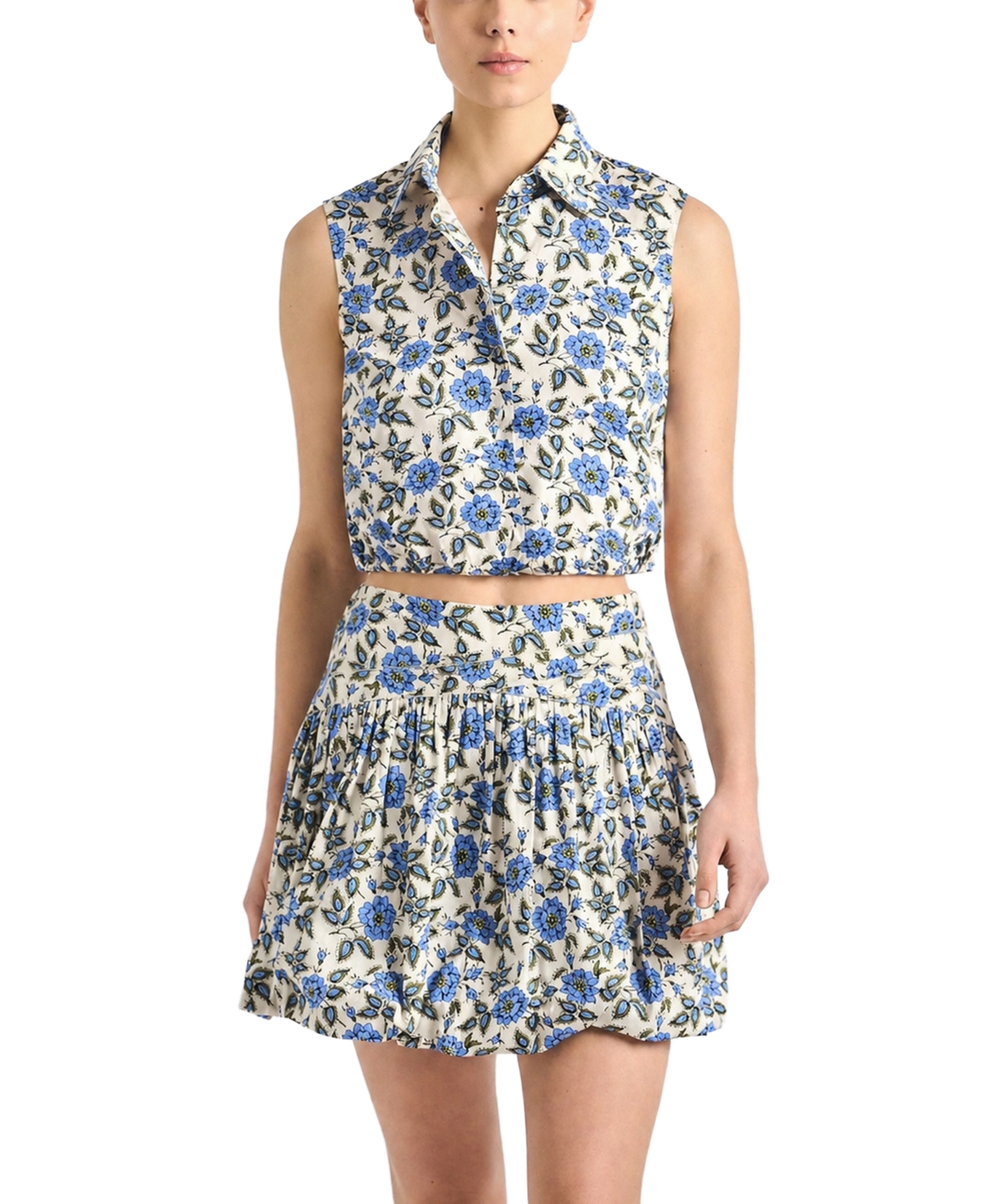 Click here for Derek Lam 10 Crosby Womens Collared Sleeveless Top... prices