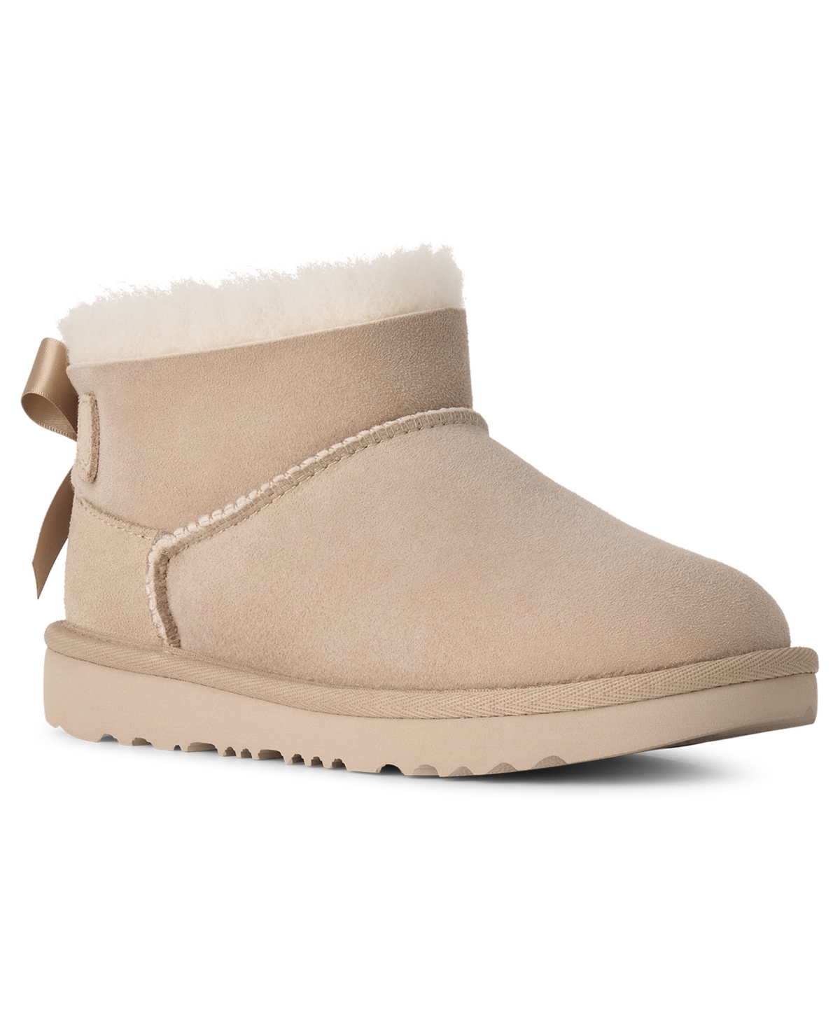 Click here for Ugg Kids Ultra Mini Bailey Bow Round Toe Booties -... prices