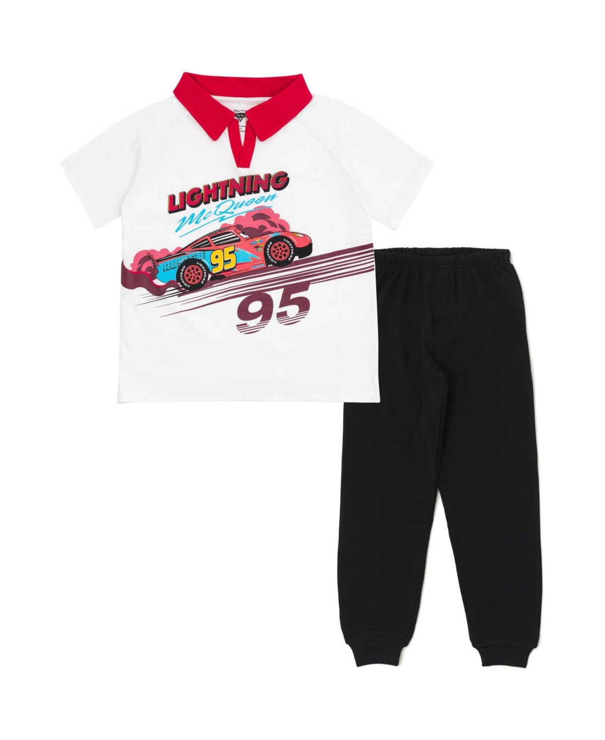 Click here for Cars Boys (5-12) Lightning McQueen 2-Piece Polo an... prices