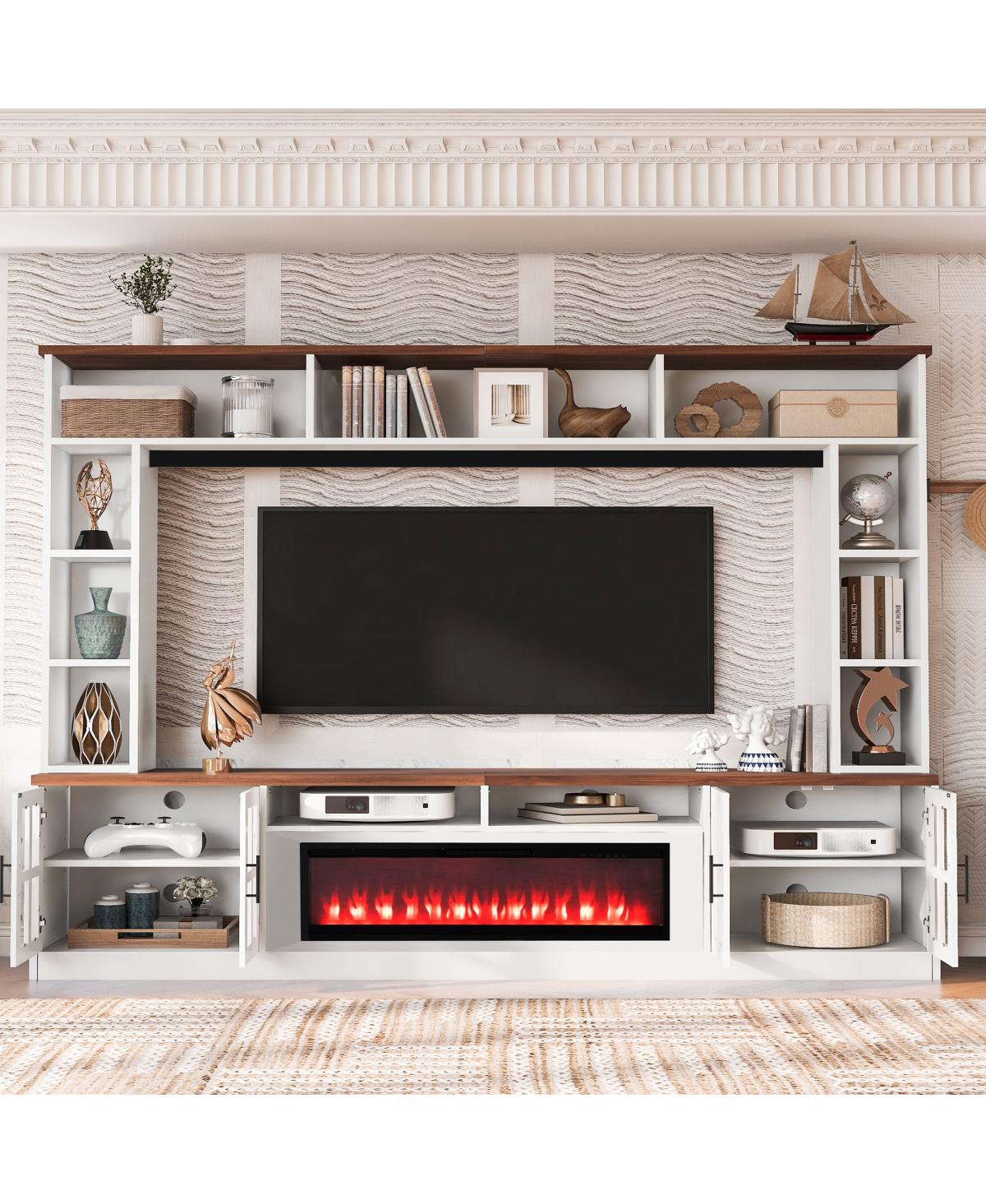Click here for Streamdale Furniture 95.5 Wall Unit Entertainment... prices