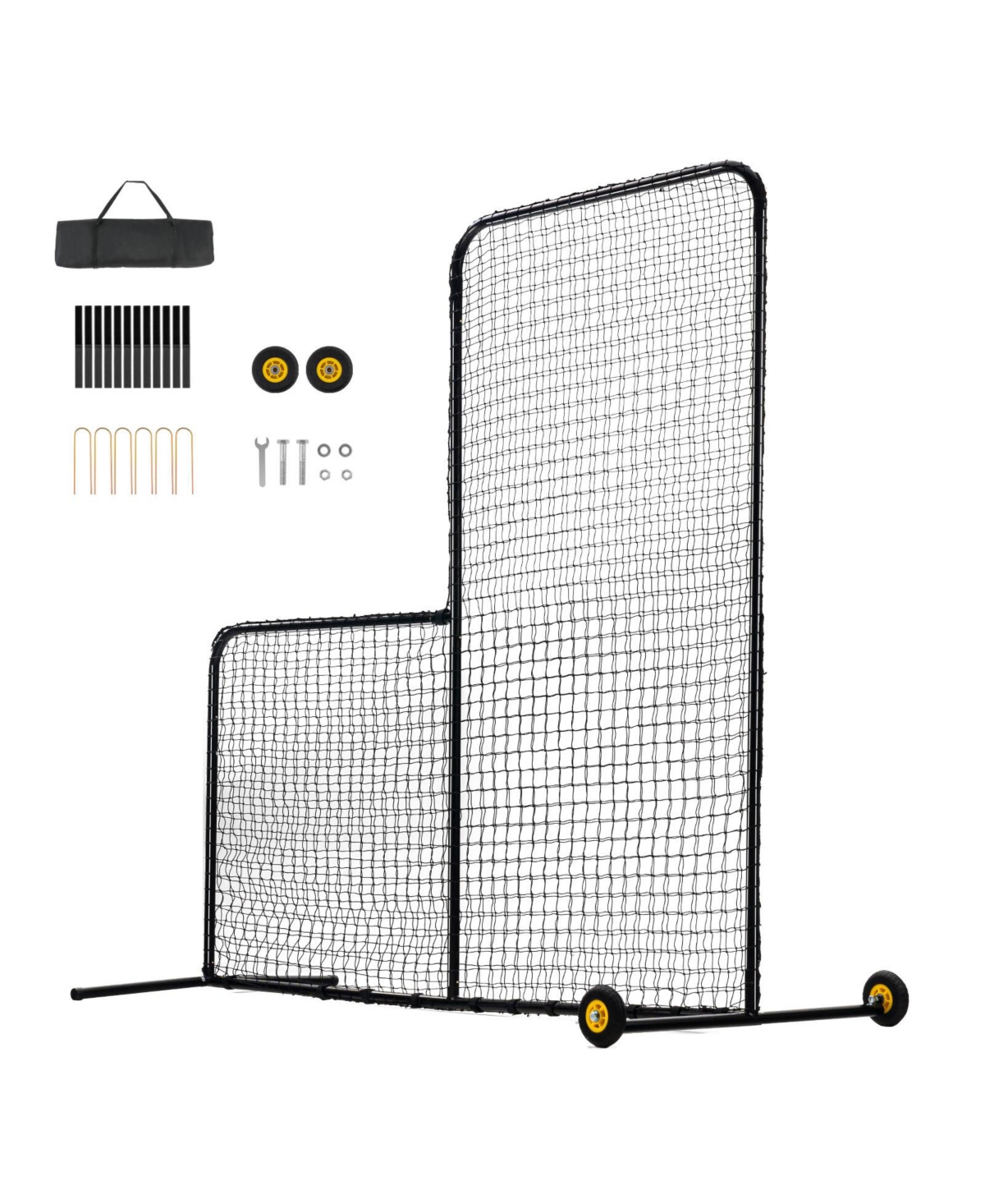 Click here for Vevor L Screen Baseball Pitching Net for Batting C... prices