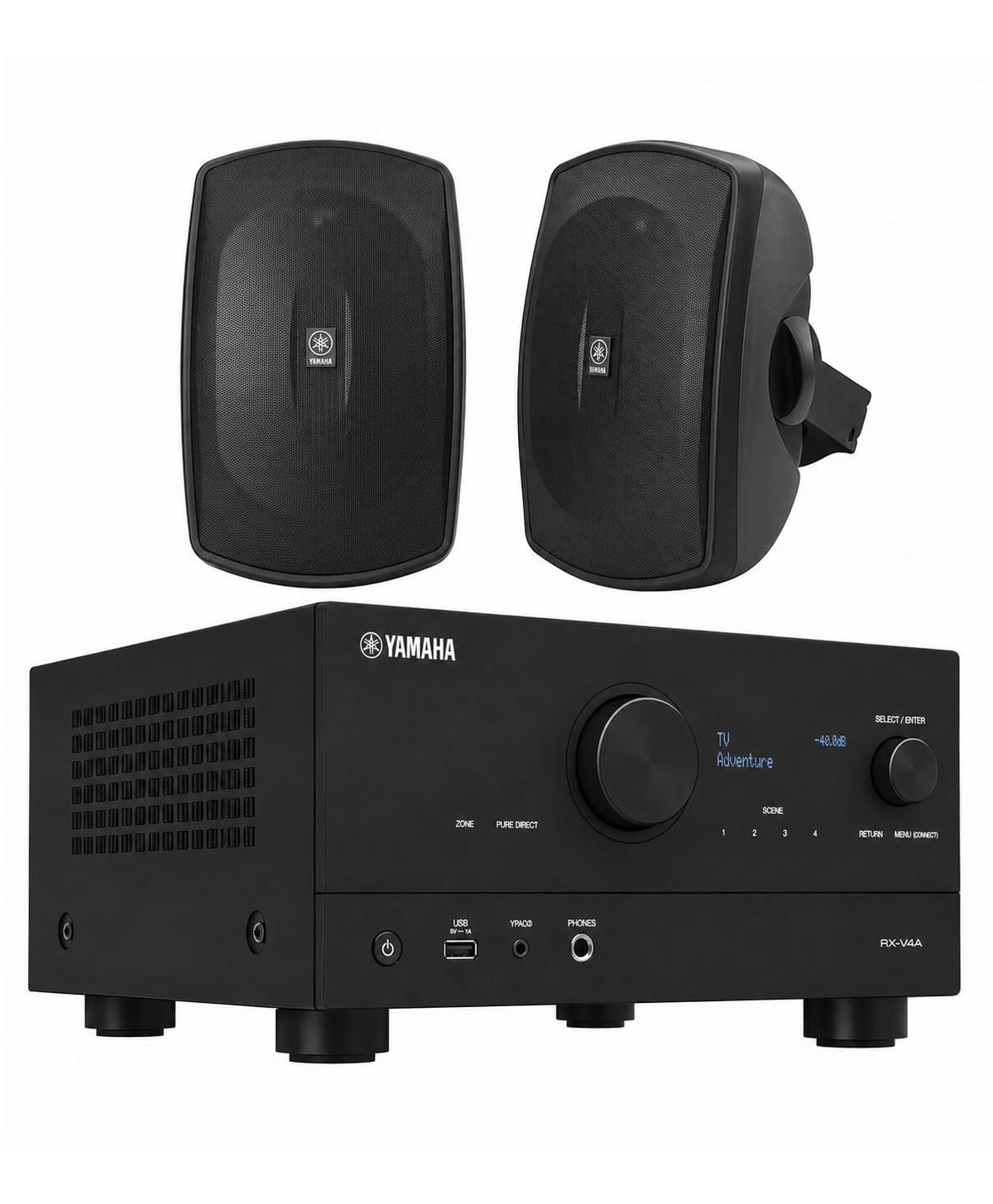 Click here for Yamaha Rx-V4A 5.2 Av Receiver with Ns-AW350B Speak... prices