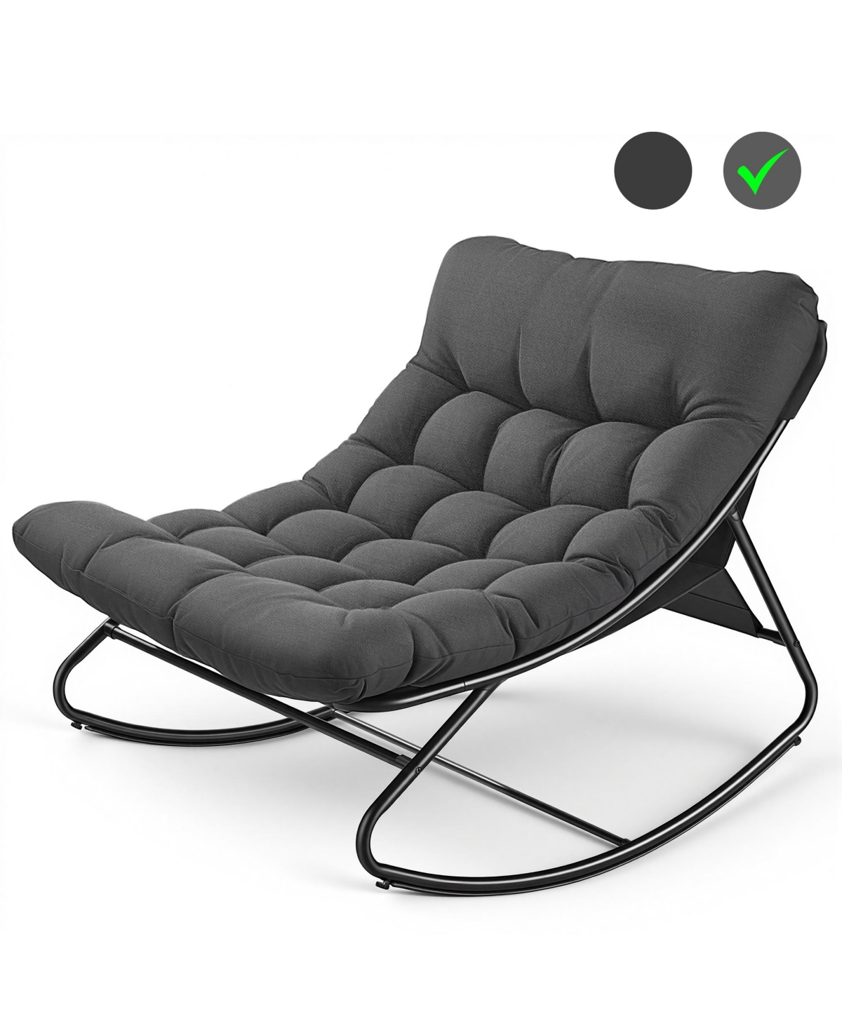 Click here for Sugift Oversized Padded Rocking Lounge Chair with... prices