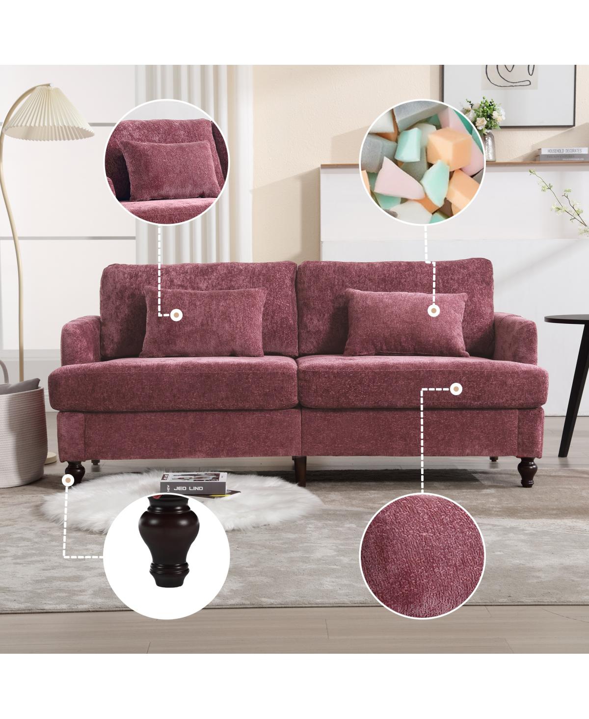 Click here for Streamdale Furniture Mid-Century Modern Chenille 2... prices