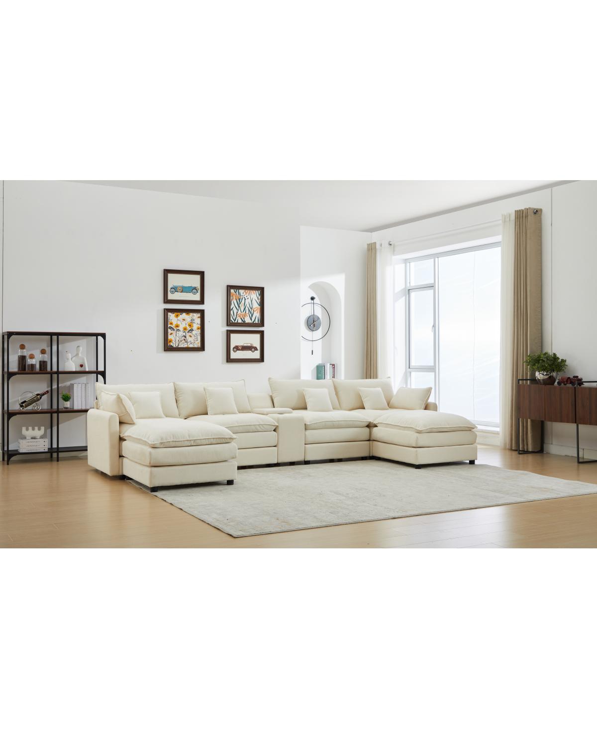 Click here for Streamdale Furniture Modular U-Shaped Cloud Sectio... prices