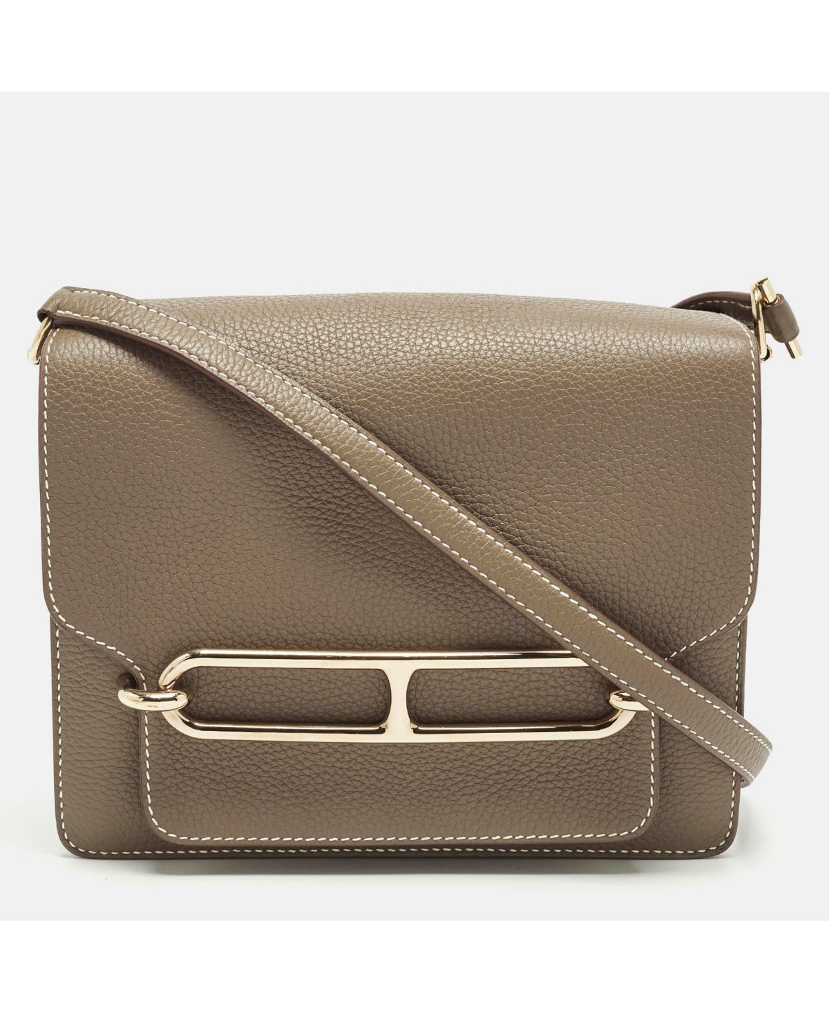 Click here for Pre-Owned HERMES womens Roulis 23 Shoulder Bag in... prices