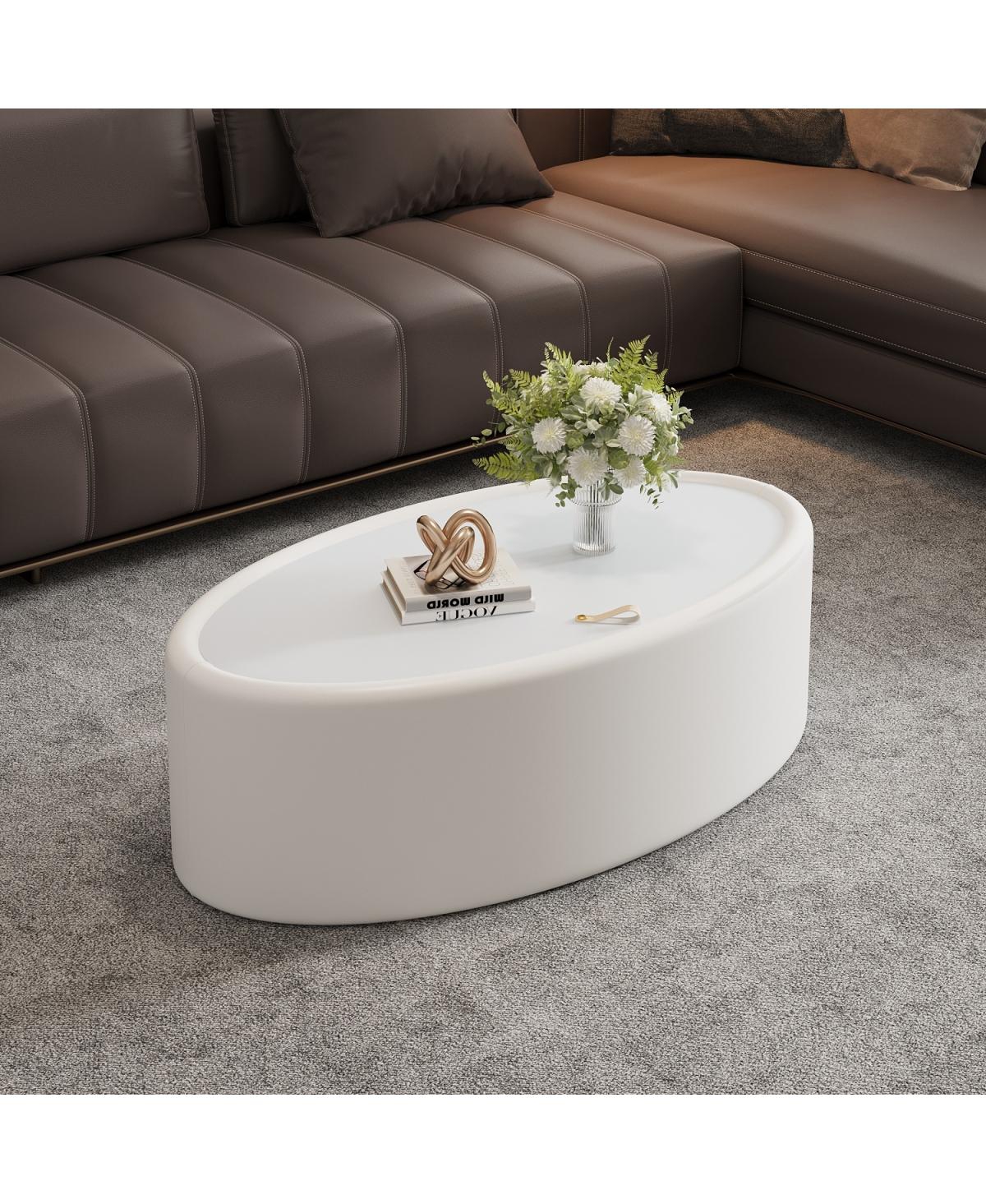 Click here for Streamdale Furniture 33.46 Oval Hidden Storage Cof... prices