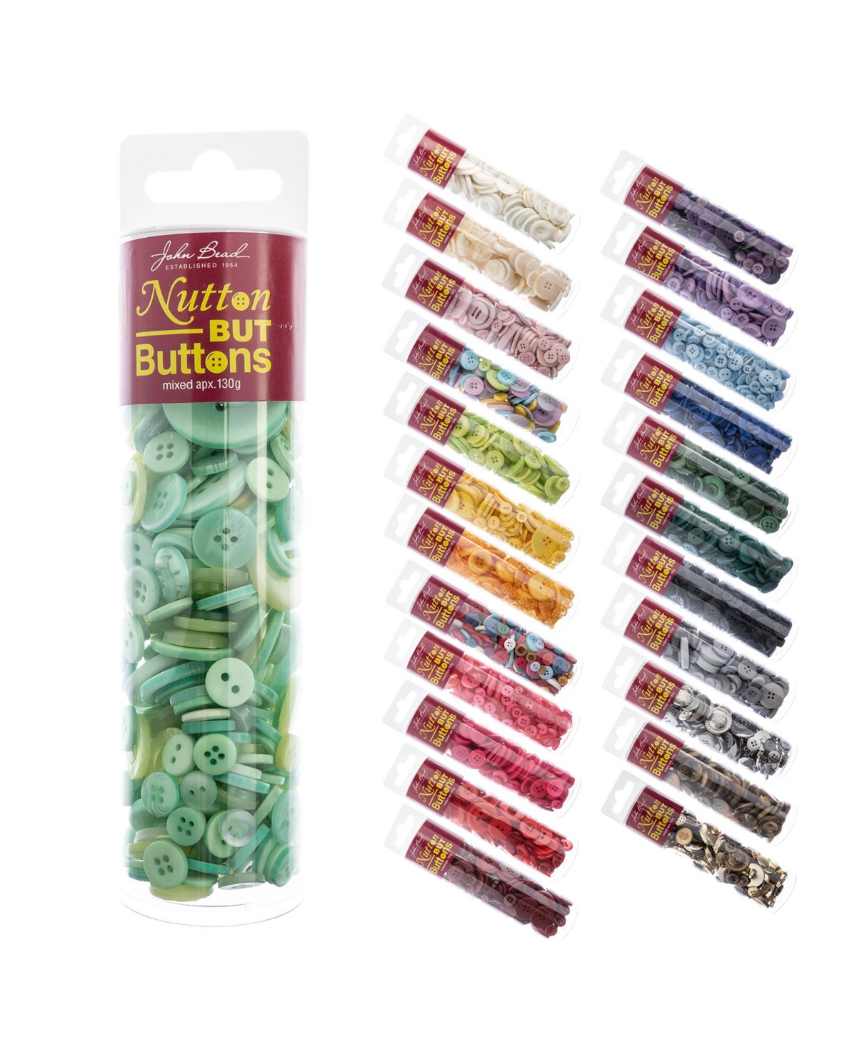 Click here for John Bead Nutton but Buttons Mixed Sizes for Diy C... prices