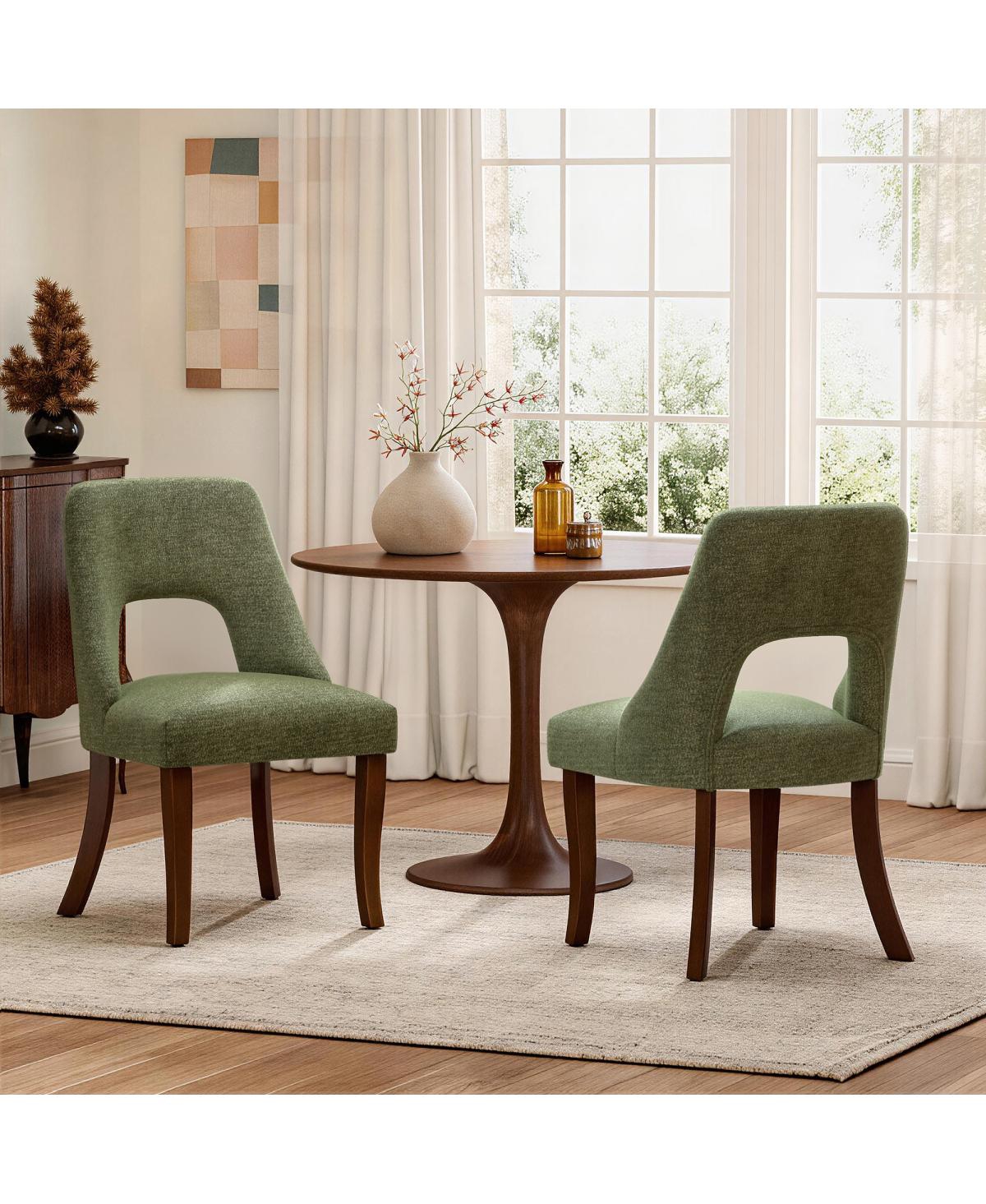 Click here for Streamdale Furniture Set of 2 Upholstered Chenille... prices