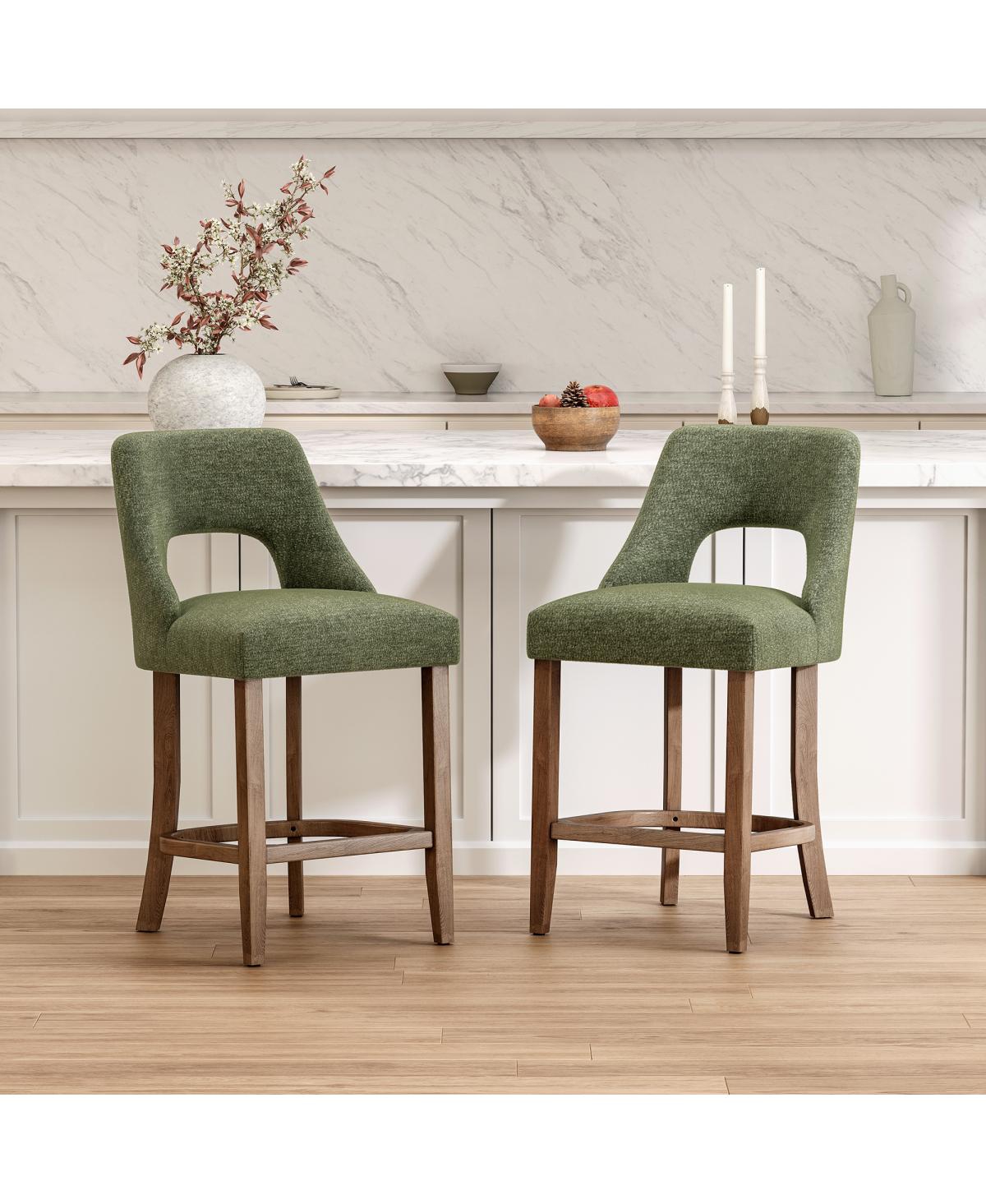 Click here for Streamdale Furniture Set of 2 Upholstered Counter... prices