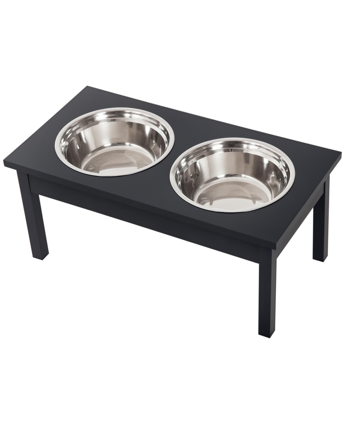 Click here for Ruie 23 in Wooden Elevated Dog Feeding Station wit... prices