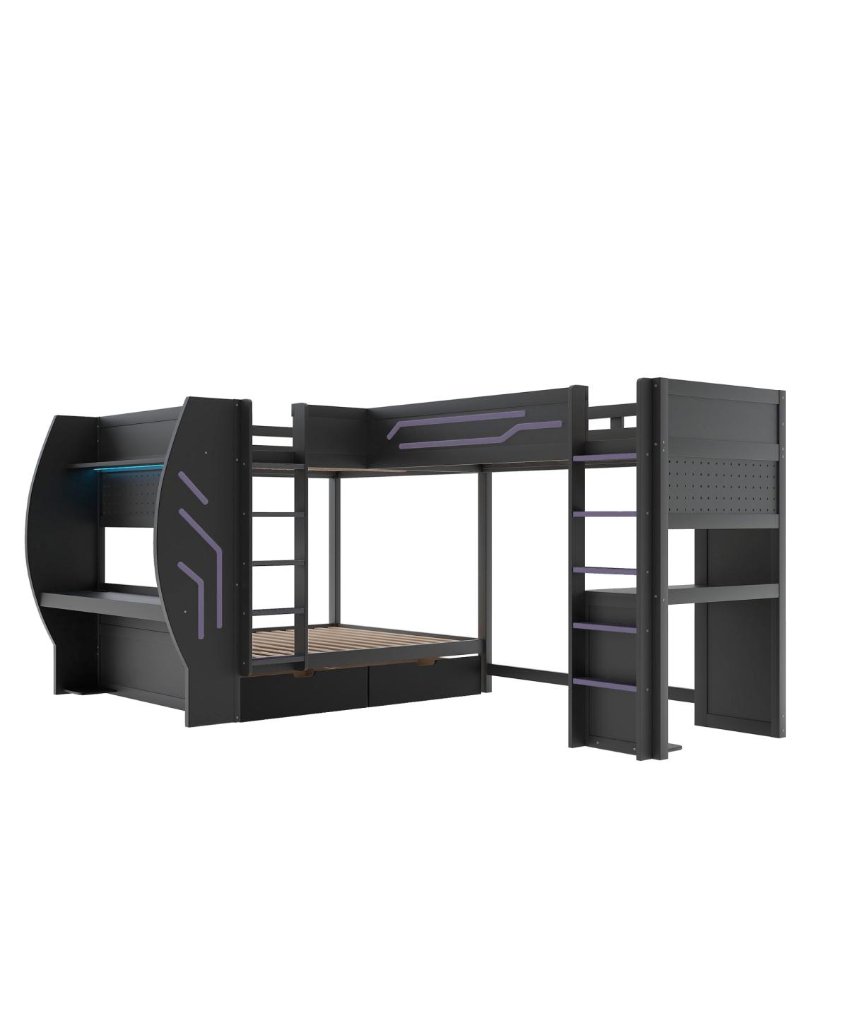 Click here for Streamdale Furniture L-Shaped 3-in-1 Full and Twin... prices