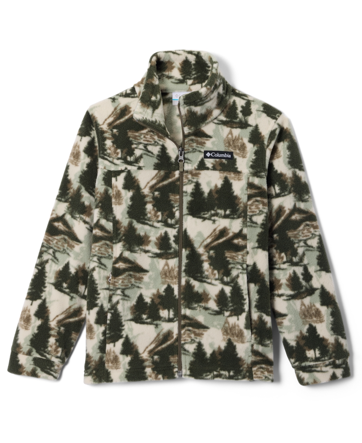Click here for Columbia Big Boys Zing Ii Fleece - Stone Green prices