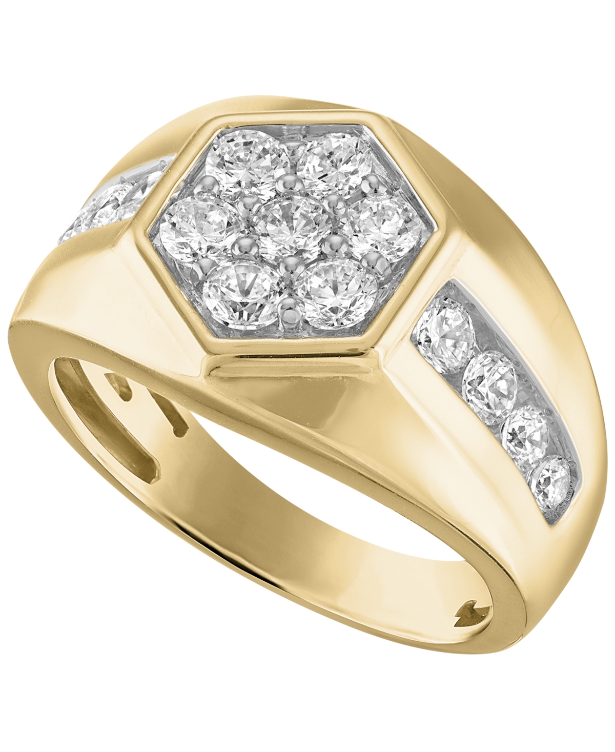 Click here for Esquire Mens Jewelry Lab-Grown Diamond (1-1/2 ct.... prices