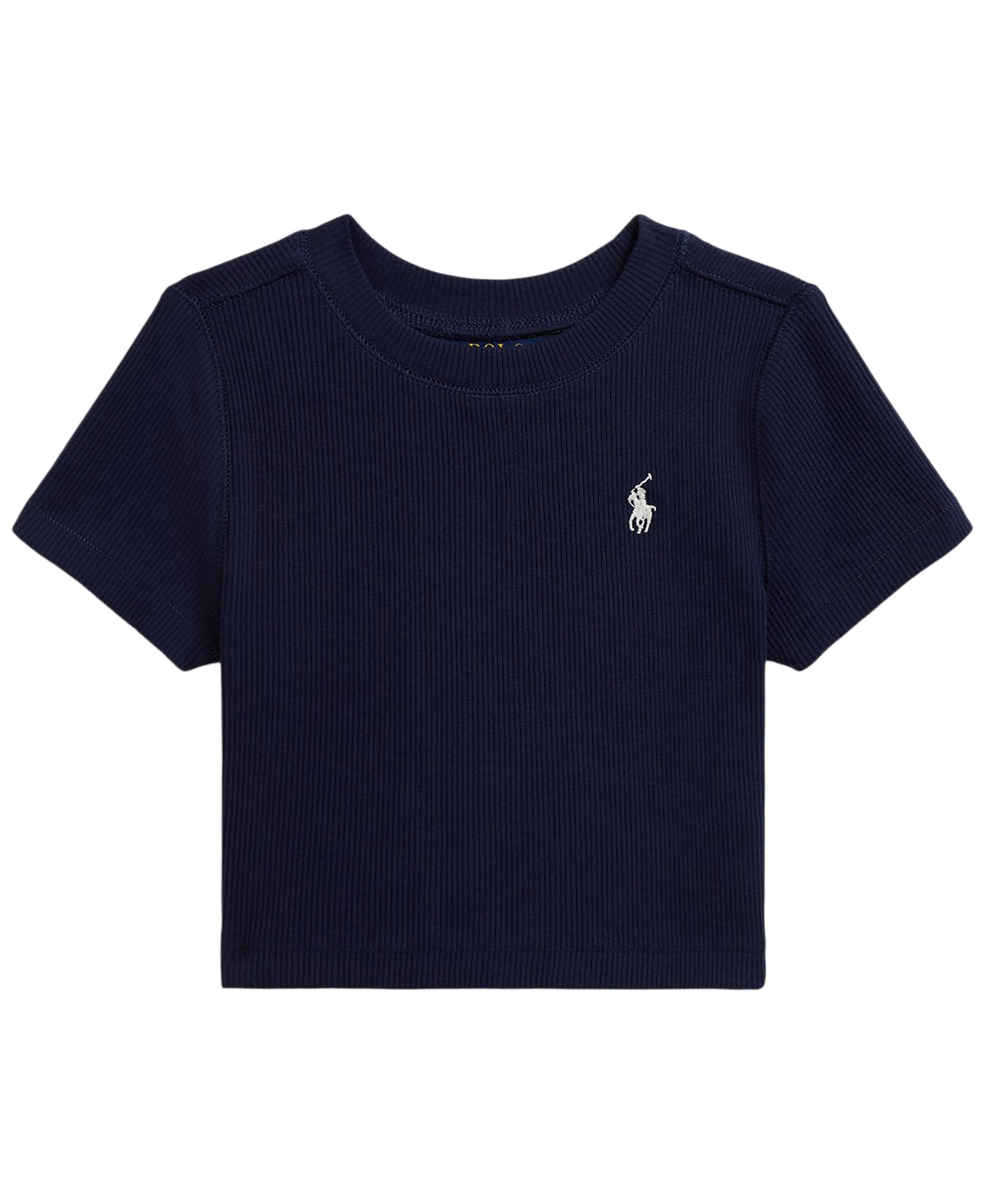 Click here for Polo Ralph Lauren Girls 2T-6X Ribbed Crewneck Boxy... prices