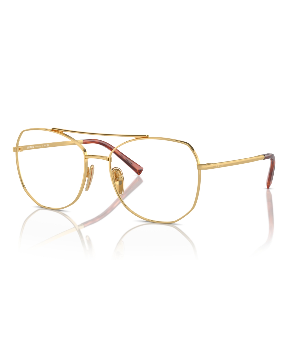 Click here for Prada Womens Eyeglasses  Pr A58V - Gold prices