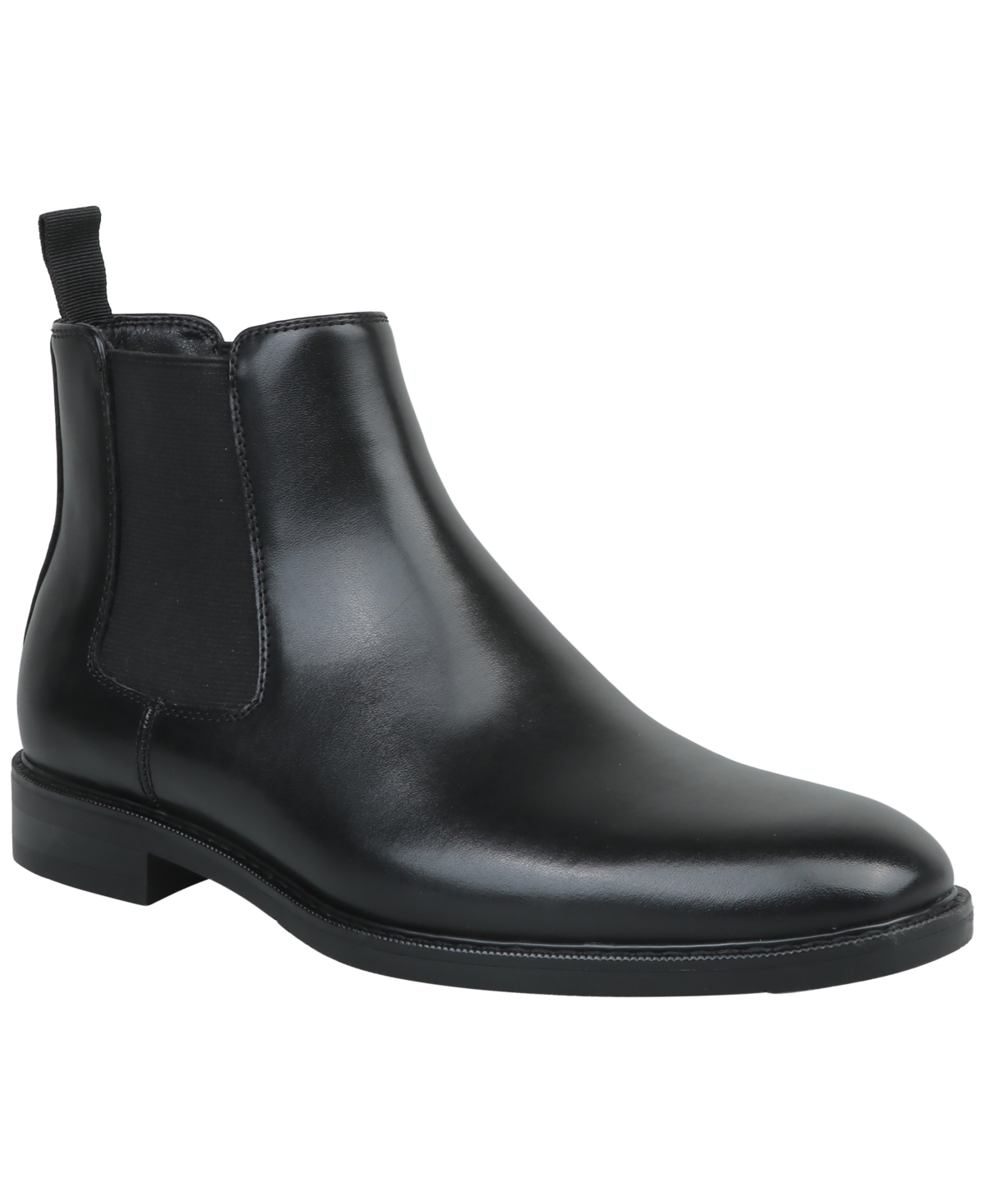 Click here for Alfani Mens Chelsea Polyurethane Boots - Black prices