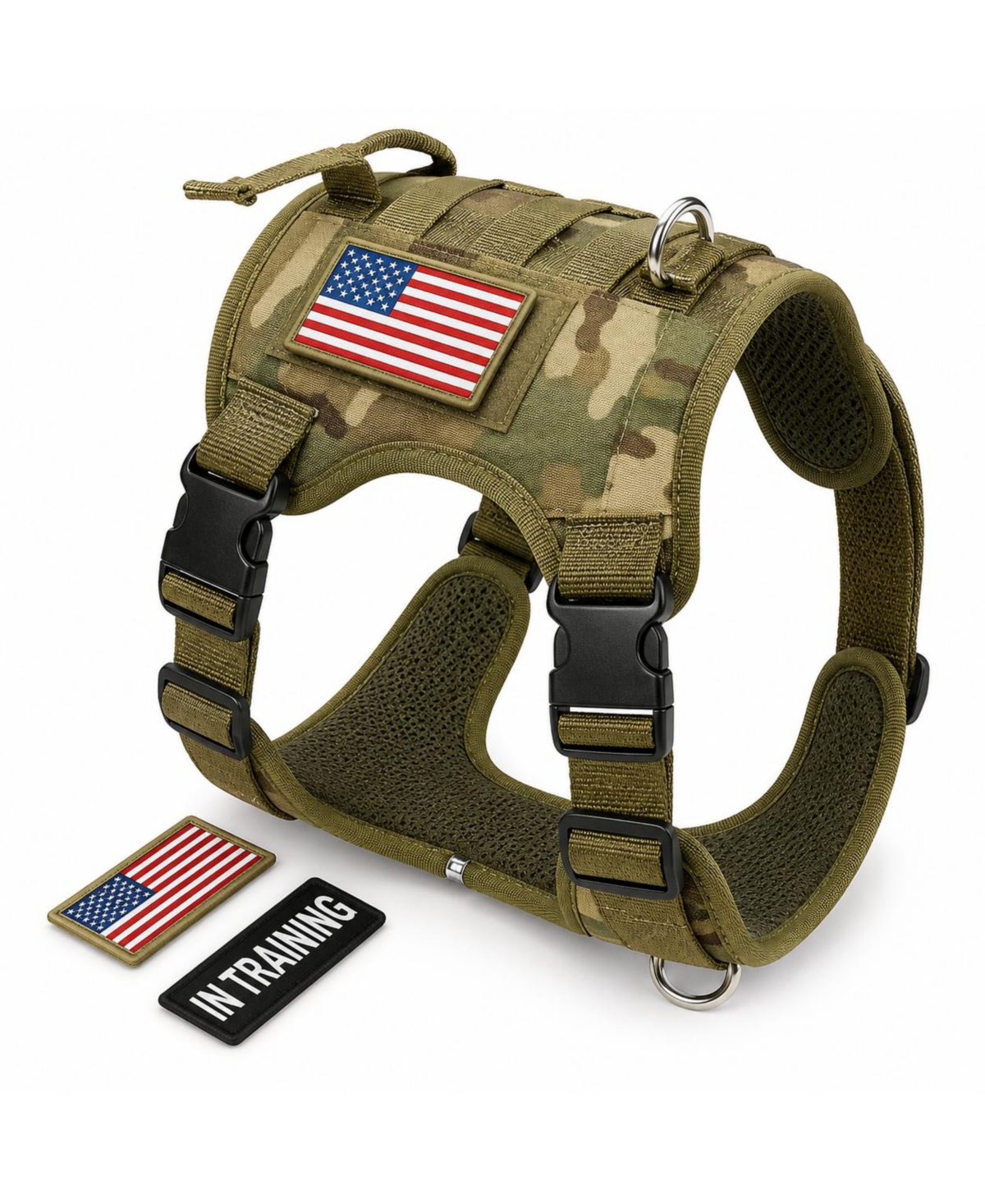 Click here for ProMounts Adjustable Tactical Dog Harness for Medi... prices