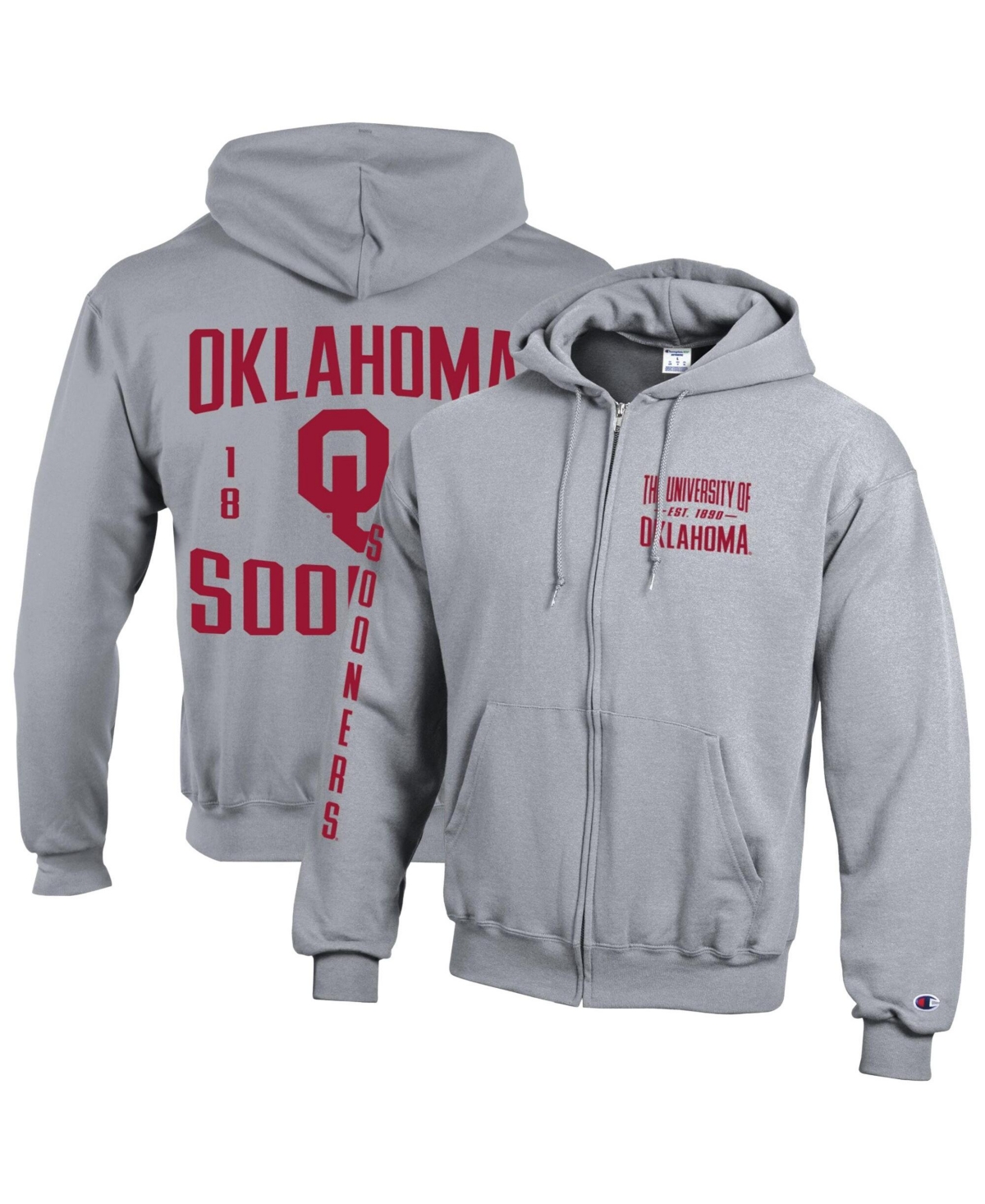 Click here for Champion Mens Gray Oklahoma Sooners Varsity Power... prices