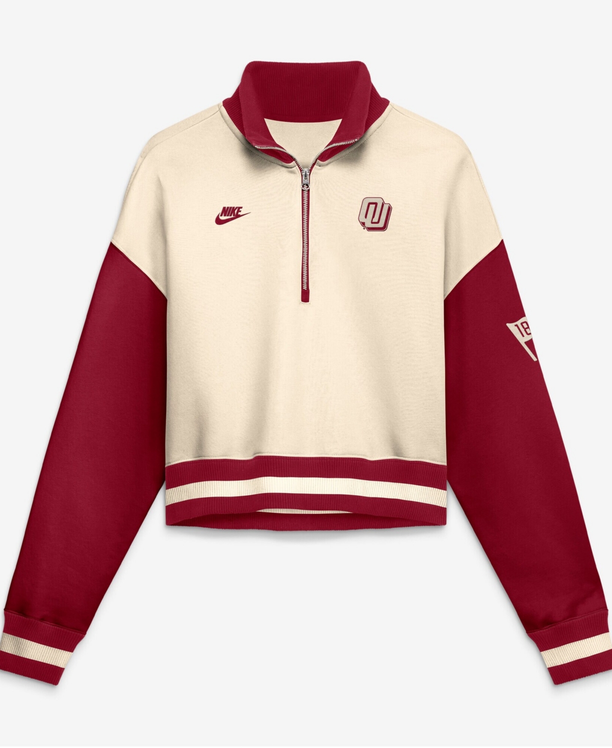 Click here for Nike Womens Natural  Crimson Oklahoma Sooners Over... prices