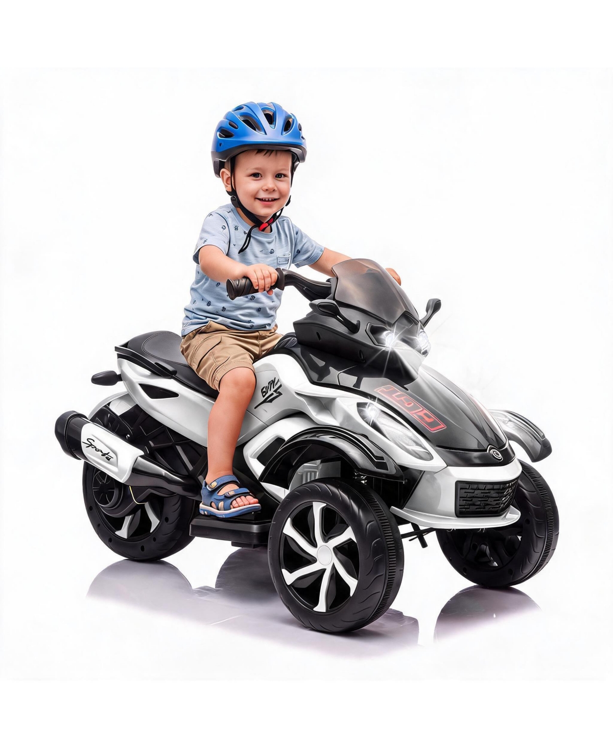 Click here for homfan Dual Motor Electric Ride-On Car - Up to 4 M... prices