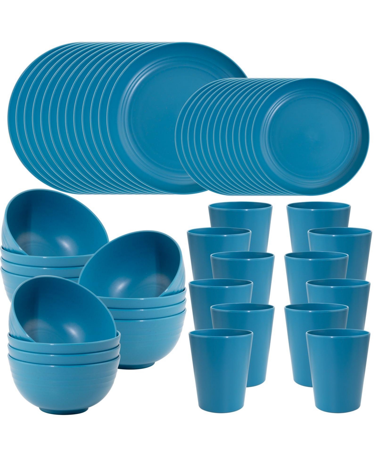 Click here for Piscifun 48 Piece Wheat Straw Dinnerware Set For 1... prices