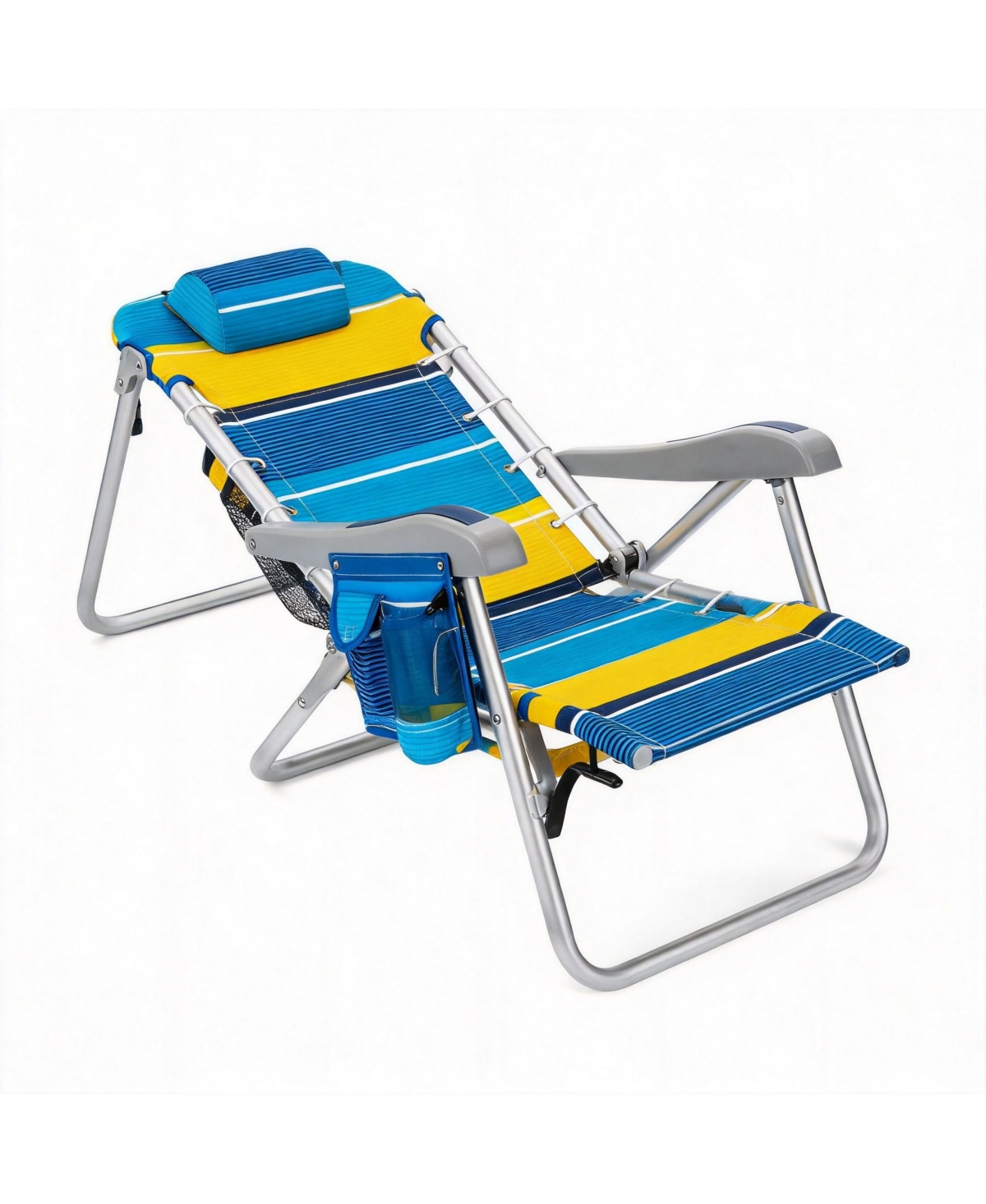 Click here for Aofar Cooler+ Folding Beach Chair 5-Position Towel... prices